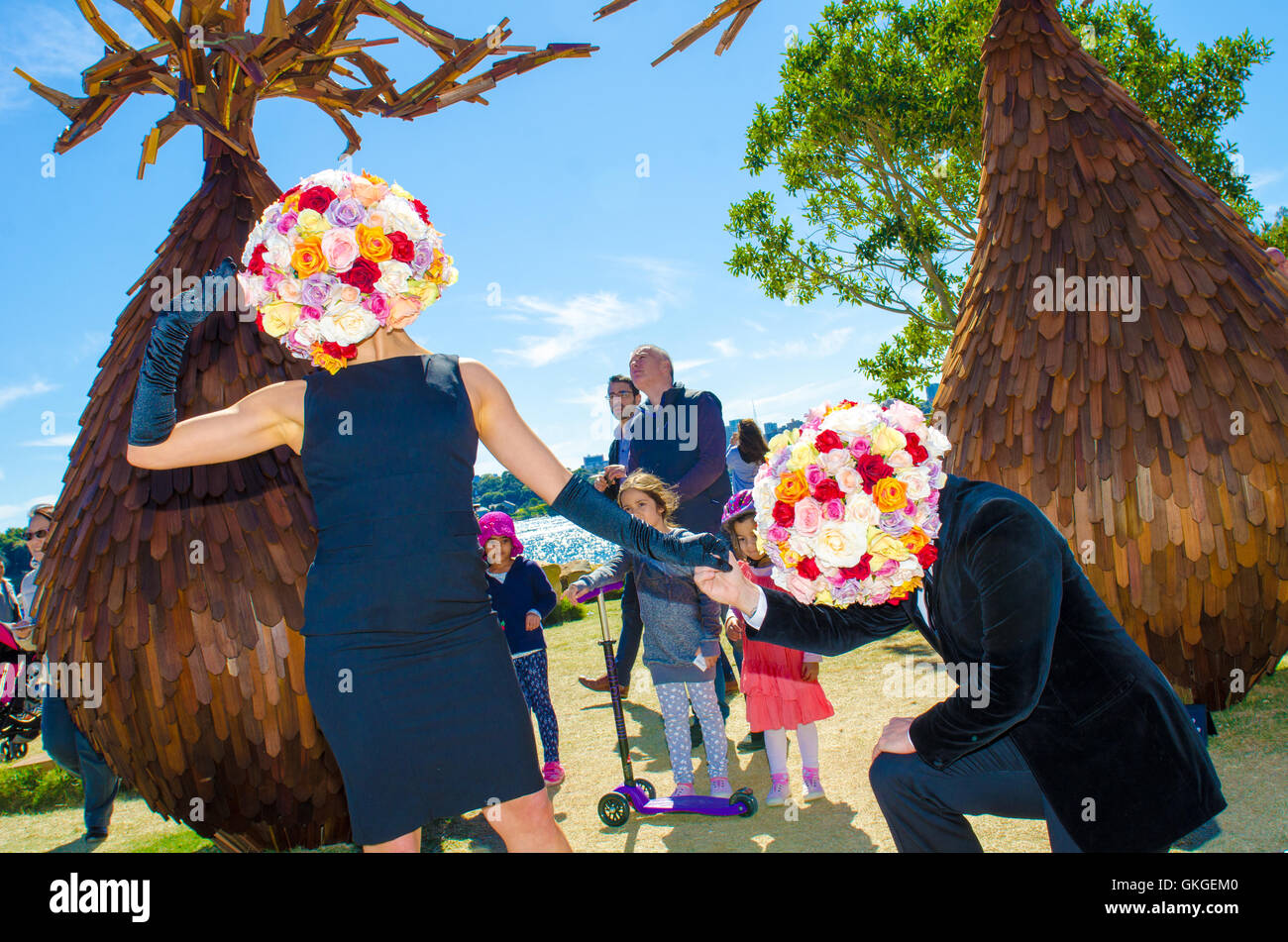 Sydney, Australia. 21st Aug, 2016. Barangaroo Reserve enjoys it's first ...