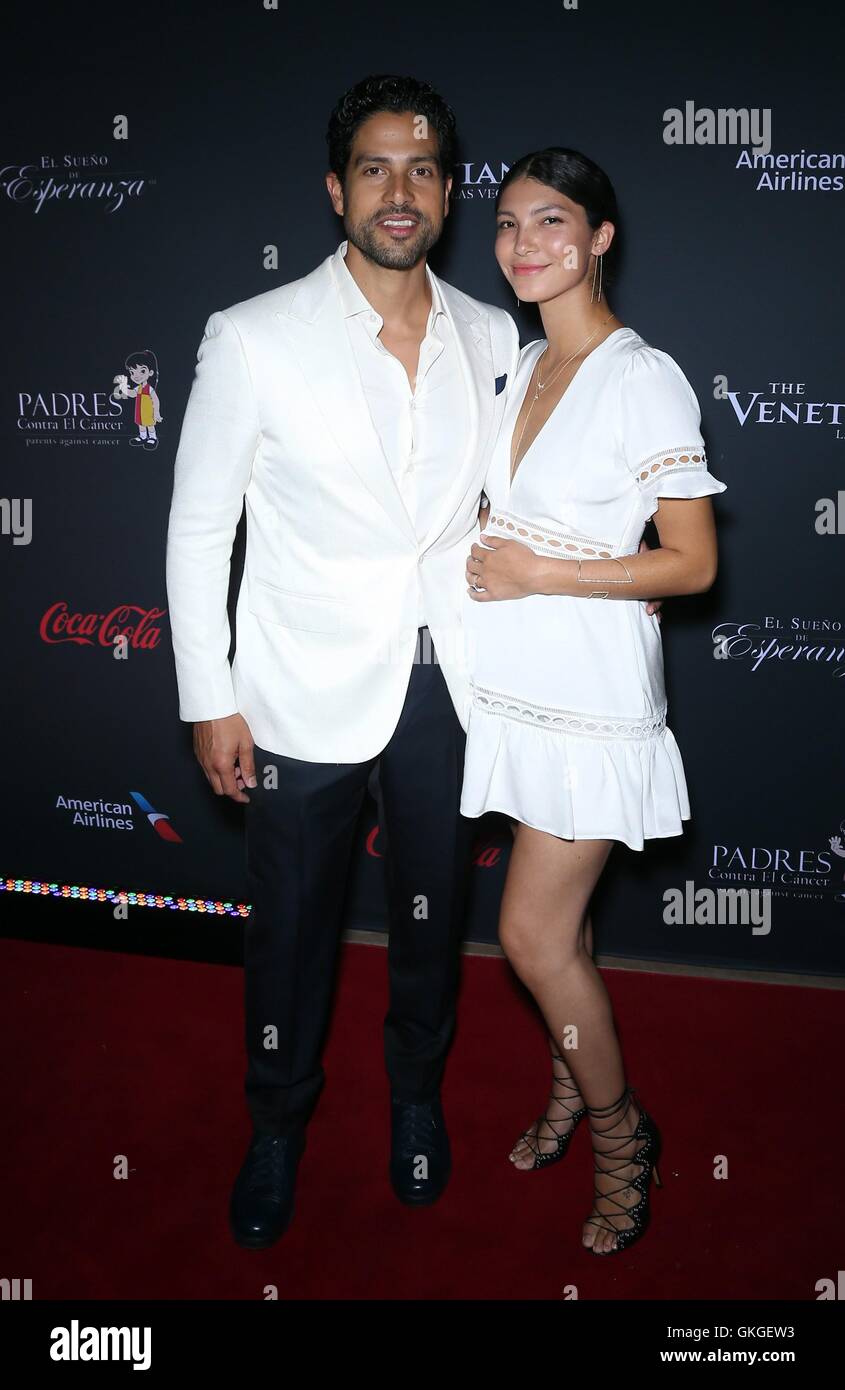 Las Vegas, NV, USA. 20th Aug, 2016. Adam Rodriguez, Grace Gail at ...
