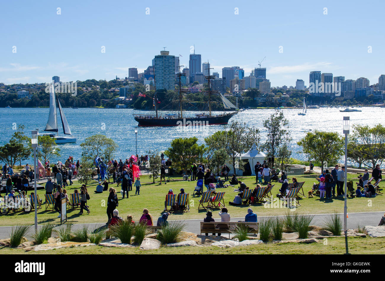Barangaroo headland reserve hi-res stock photography and images - Alamy