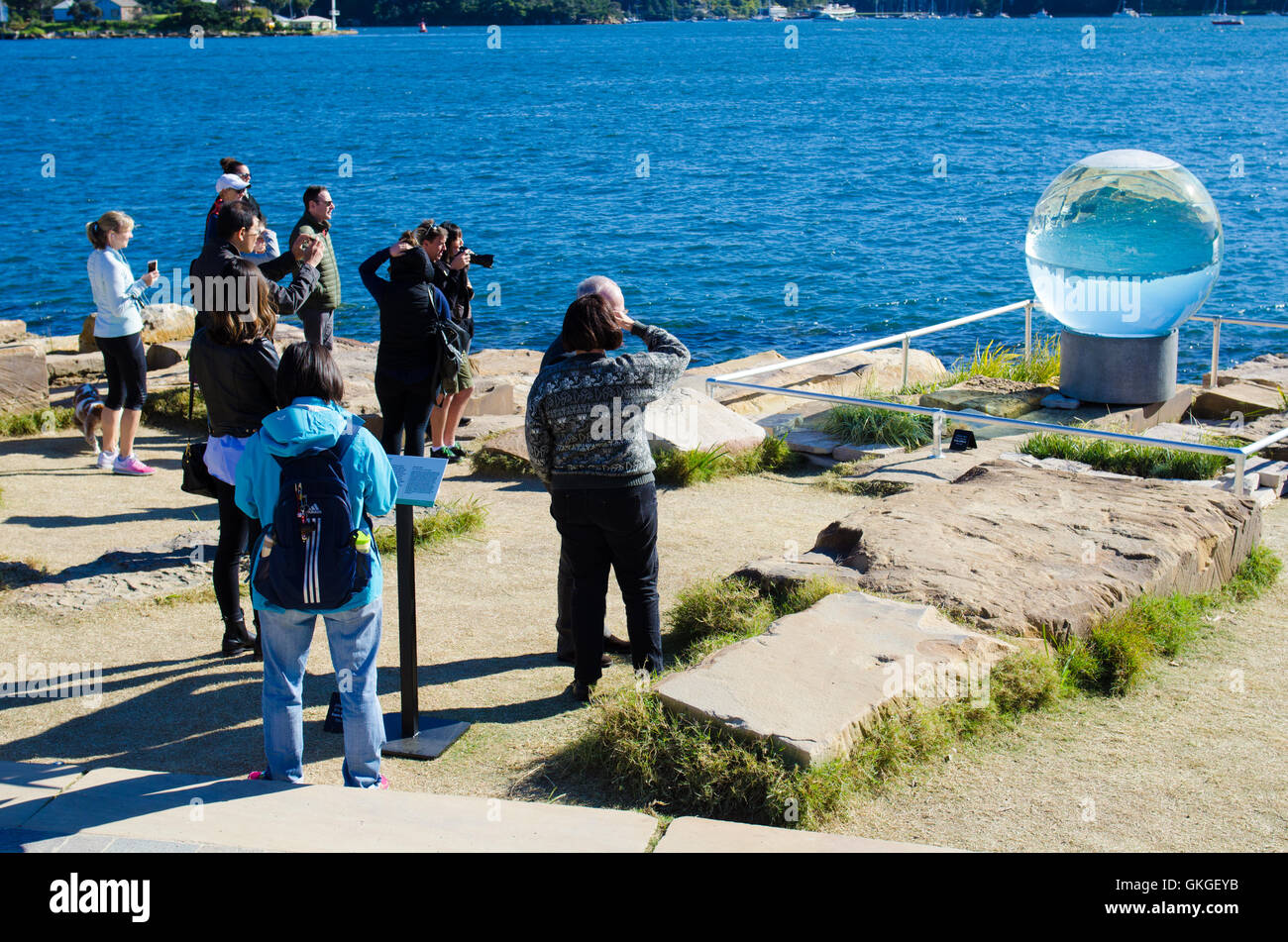Sydney, Australia. 21st Aug, 2016. Barangaroo Reserve enjoys it's first ...