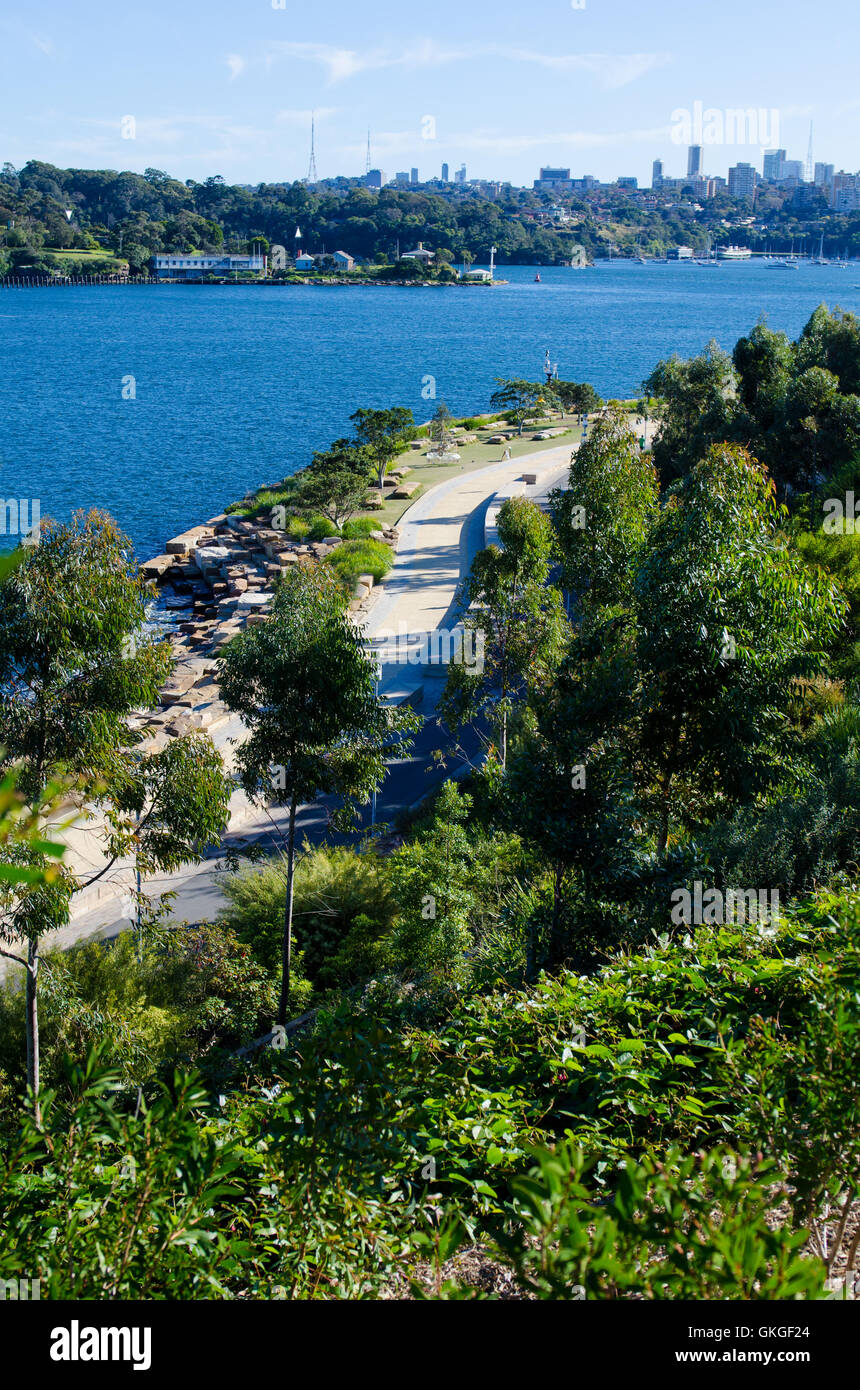 Sydney, Australia. 21st Aug, 2016. Barangaroo Reserve enjoys it's first ...