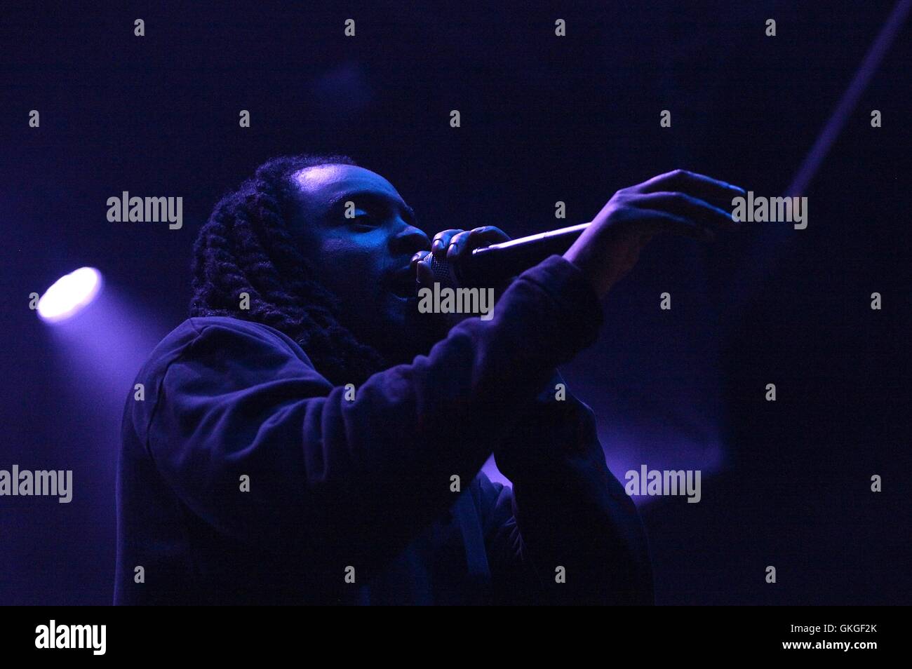 New York, NY, USA. 20th Aug, 2016. Wale perfoming live at the 2016 ...