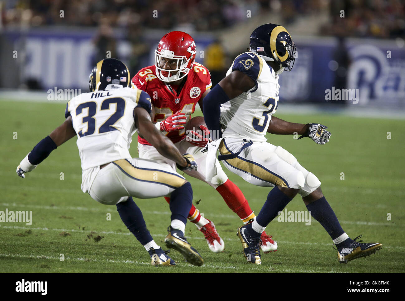 Los Angeles, California, USA. 20th Aug, 2016. Kansas City Chiefs Knile ...