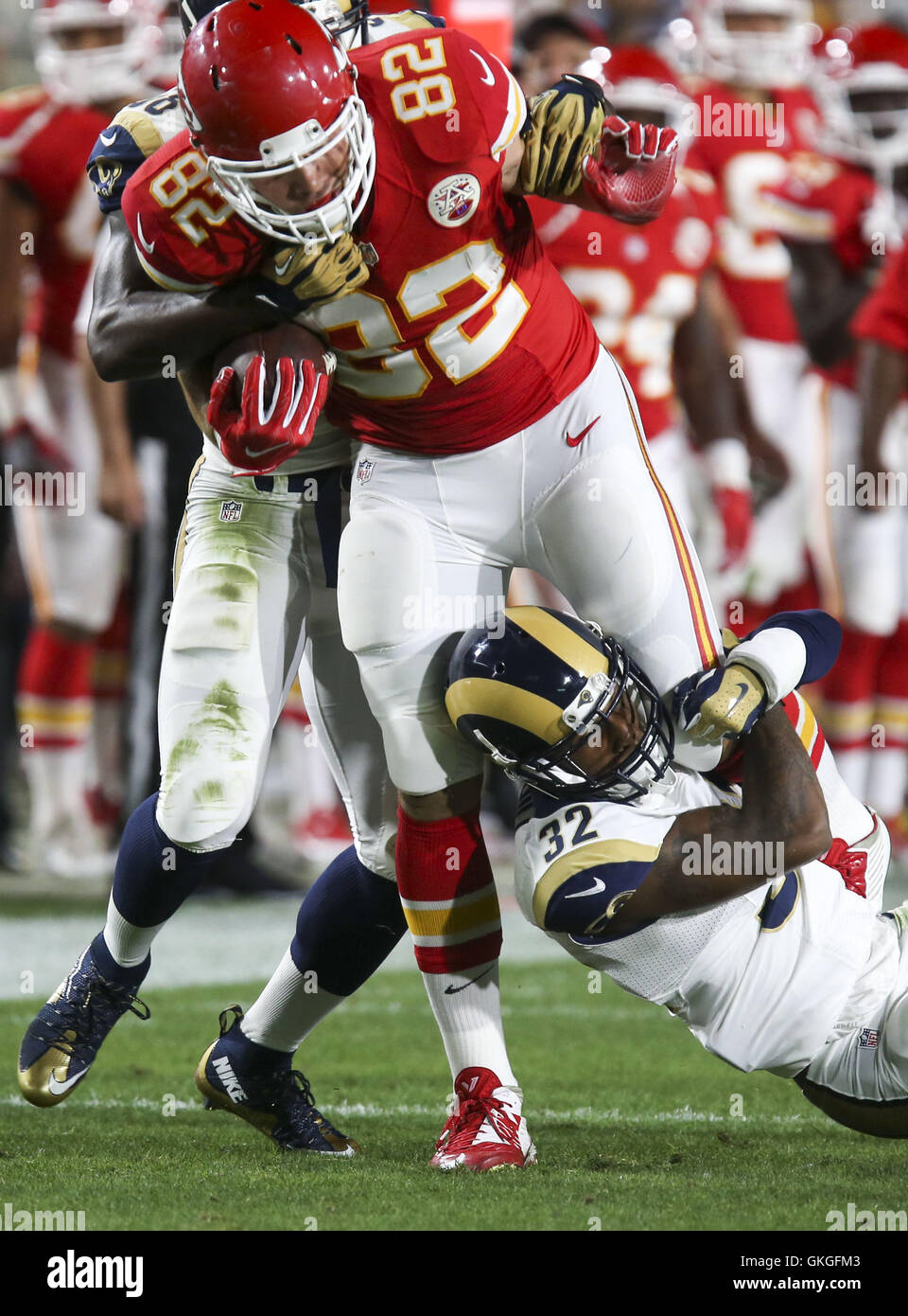 Los Angeles, California, USA. 20th Aug, 2016. Kansas City Chiefs Brian ...