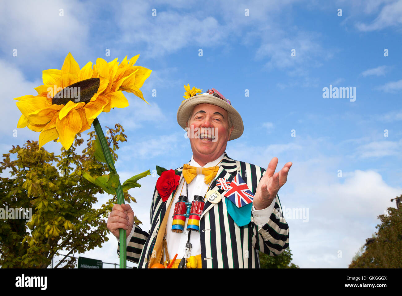 Southport Flower Show, Merseyside, UK. 21st Aug 2016: Professor Crump ...