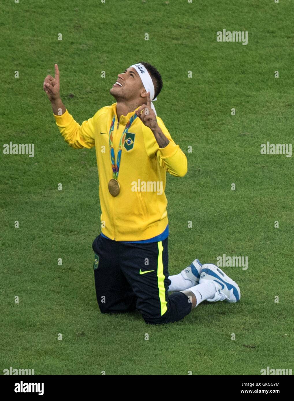 Rio de Janeiro, Brazil. 20th Aug, 2016. Neymar (BRA) Football/Soccer ...