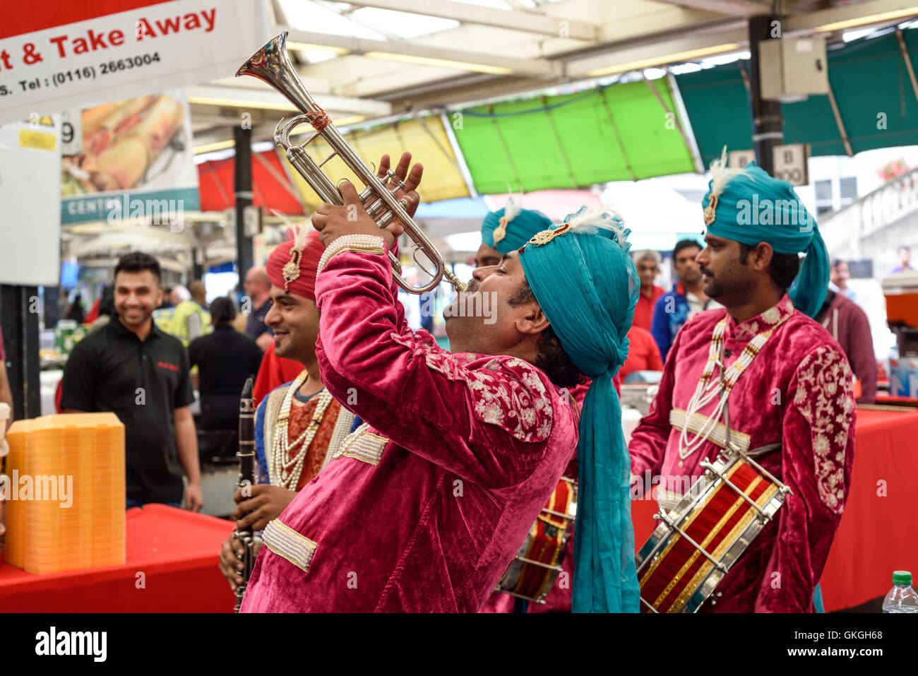 Leicester Mela ,Music food and gifts ,UK Stock Photo - Alamy