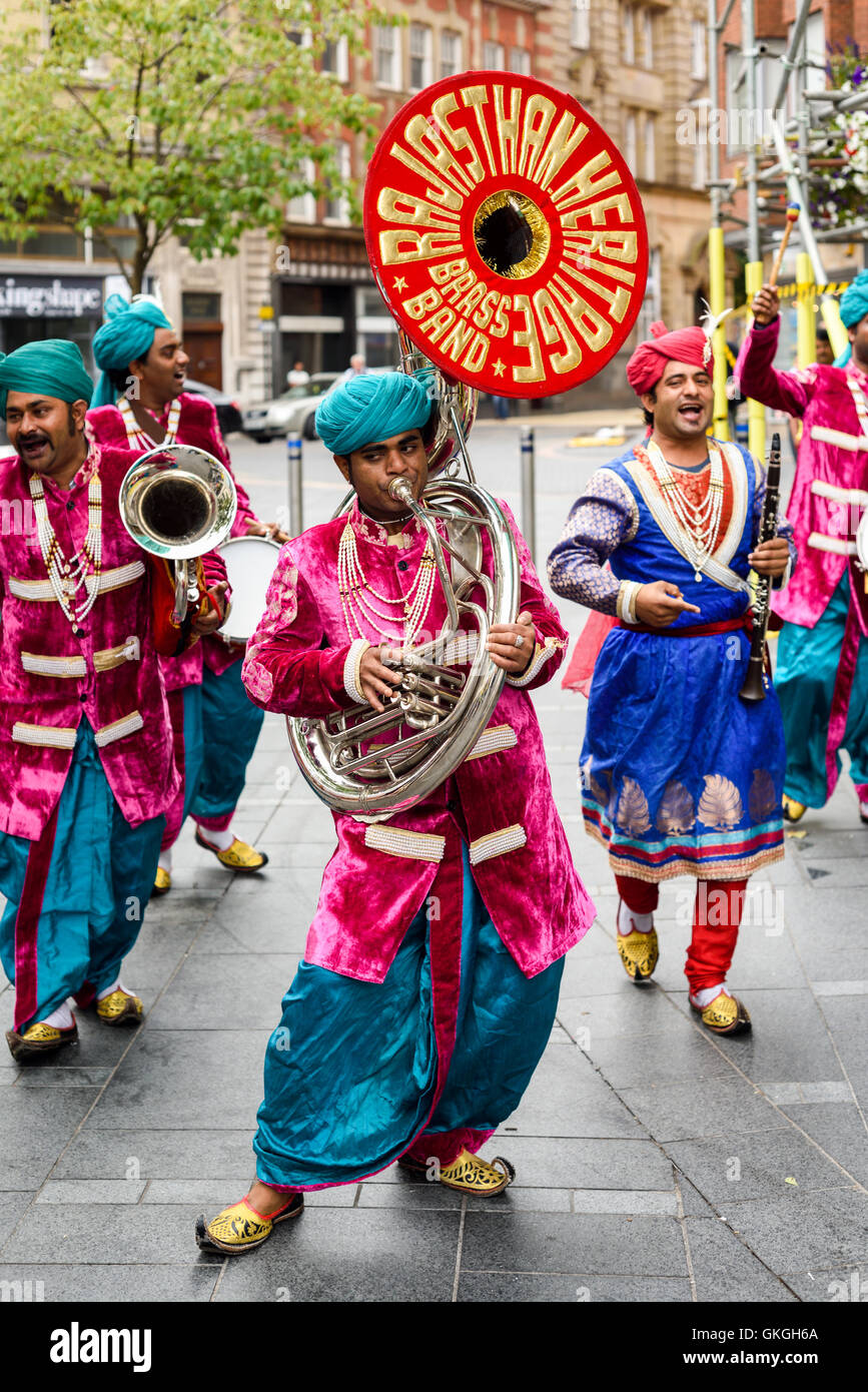 Leicester Mela ,Music food and gifts ,UK Stock Photo - Alamy