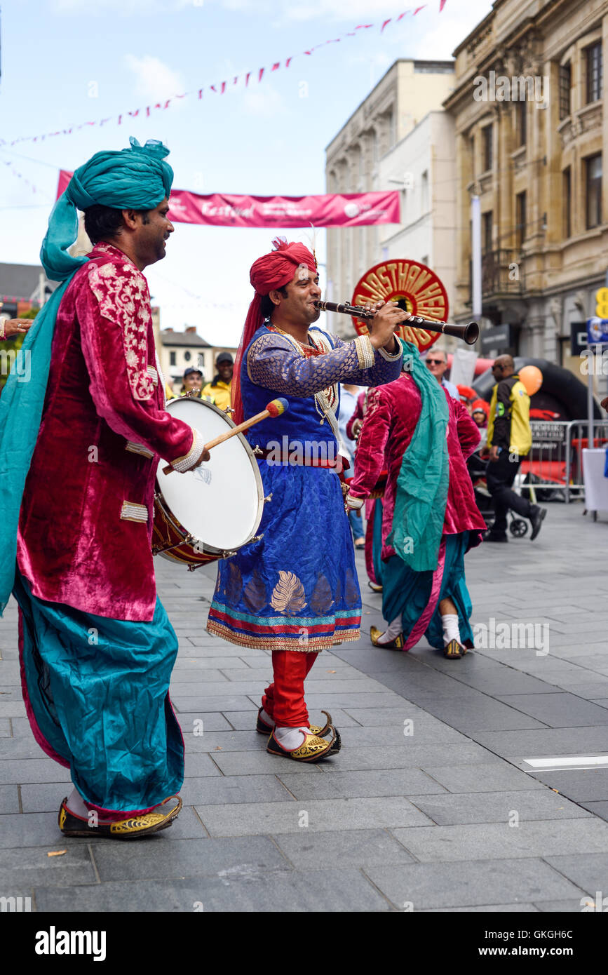 Leicester Mela ,Music food and gifts ,UK Stock Photo - Alamy