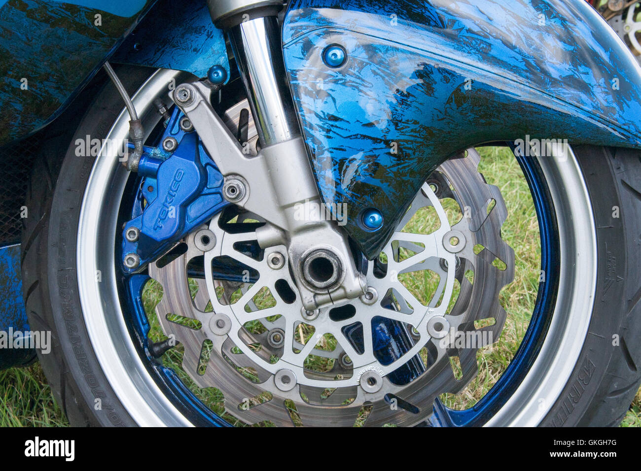 Brentwood Essex Custom motor bike Wheel at the Custom Culture Show ...