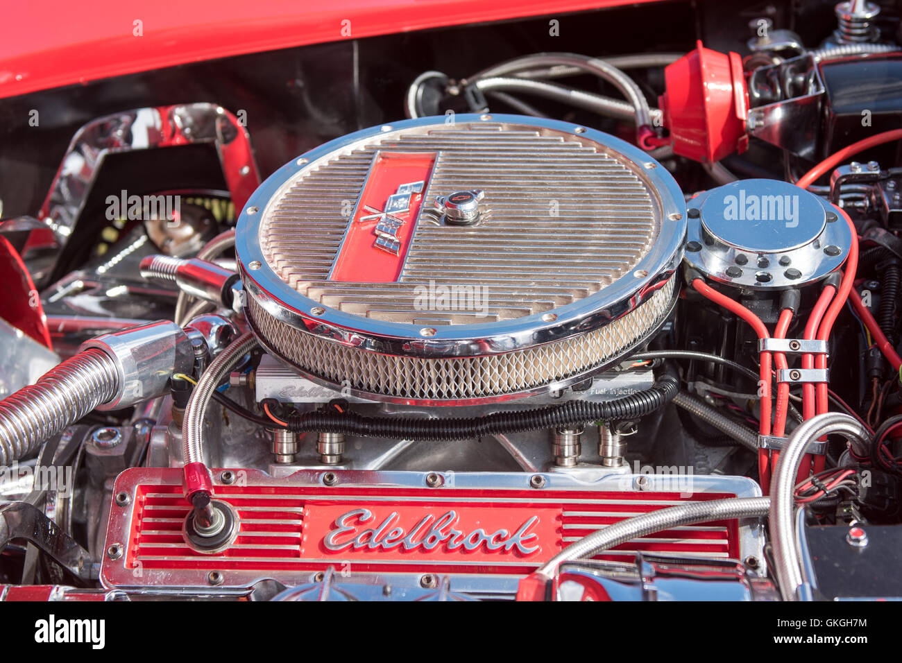 Brentwood, Essex, 21st August 2016, Customized Engine, Custom Culture ...