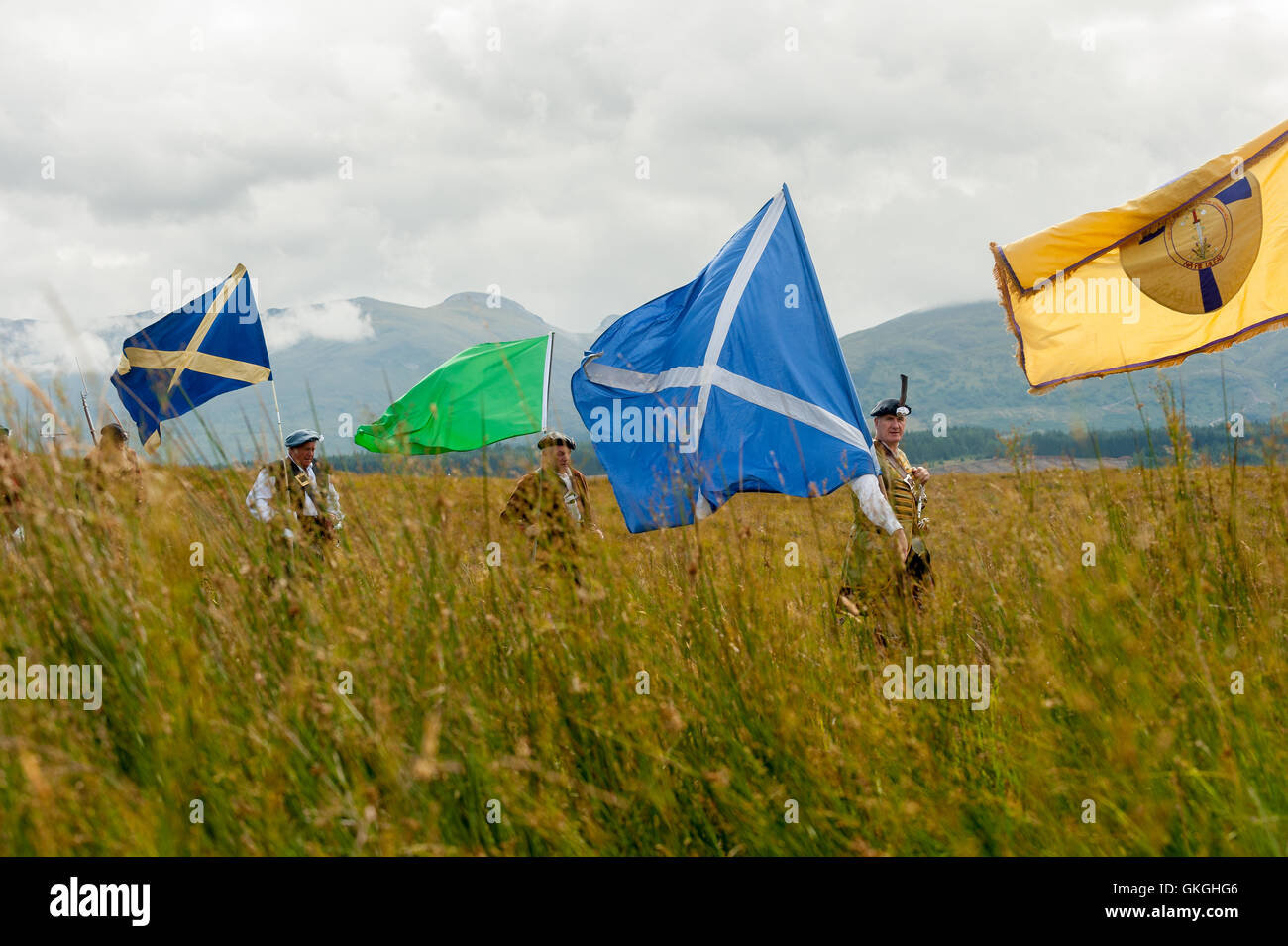 Jacobite march at High bridge celebrating the area where the first ...