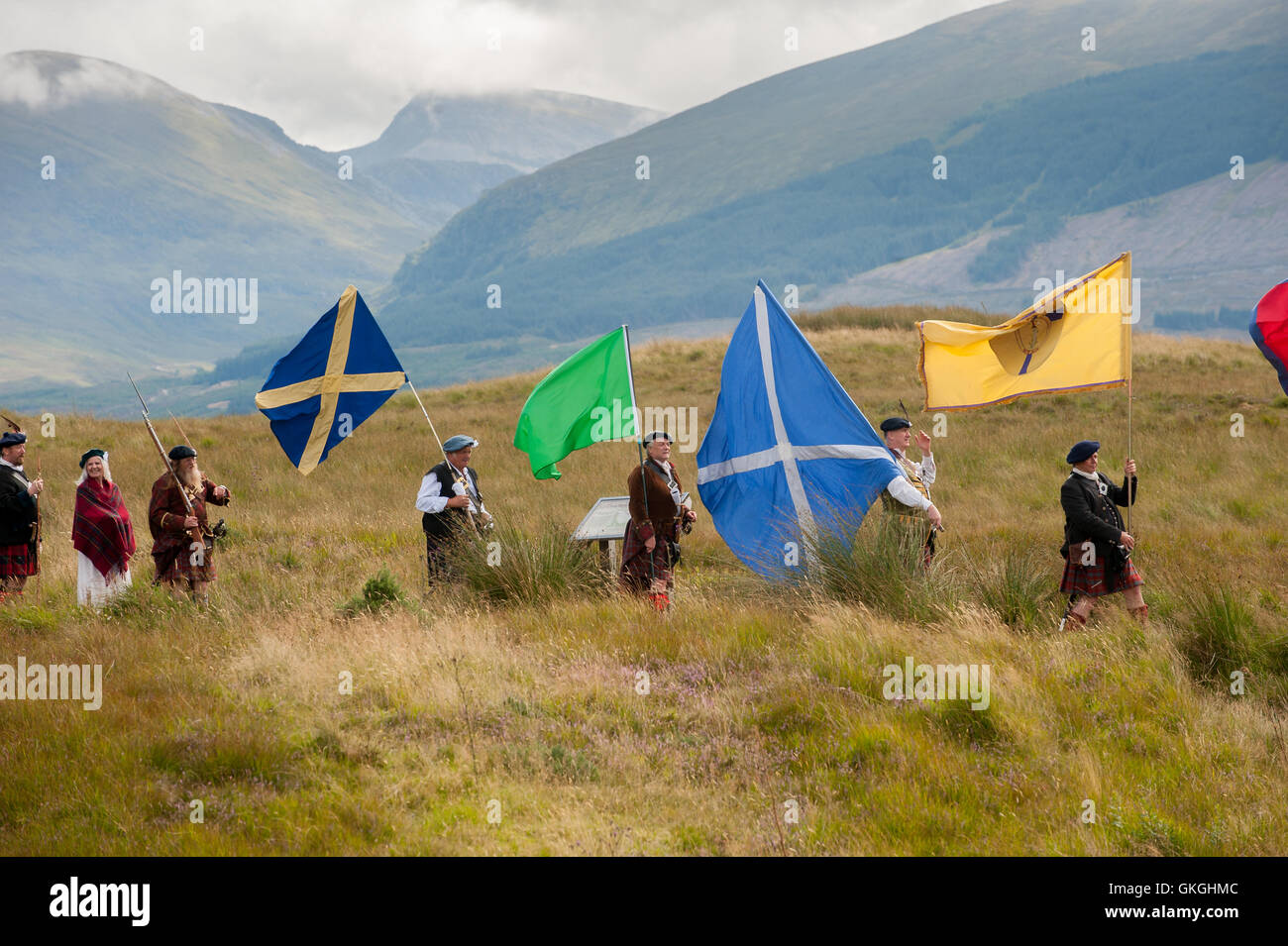 Jacobite Flag High Resolution Stock Photography and Images - Alamy