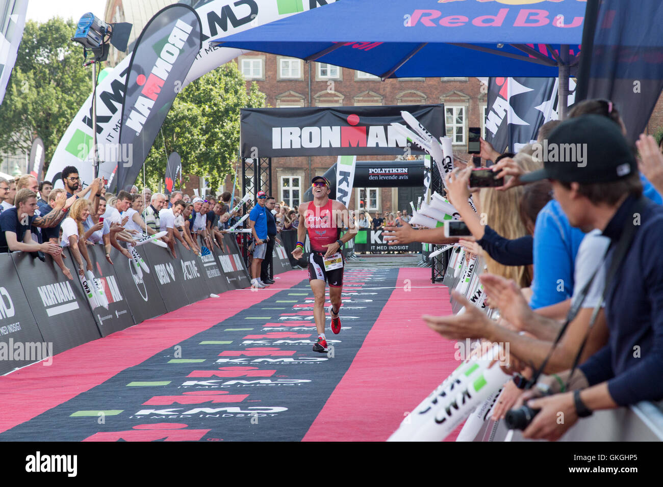 Ironman race winner finish hi-res stock photography and images - Alamy