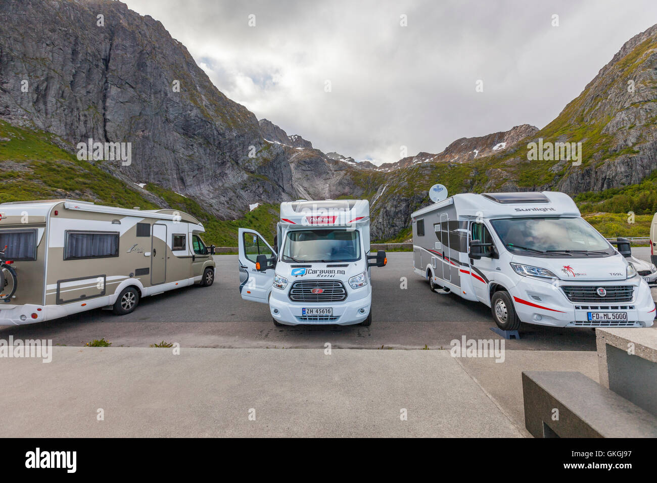 Camping near the arctic circle hi-res stock photography and images - Alamy