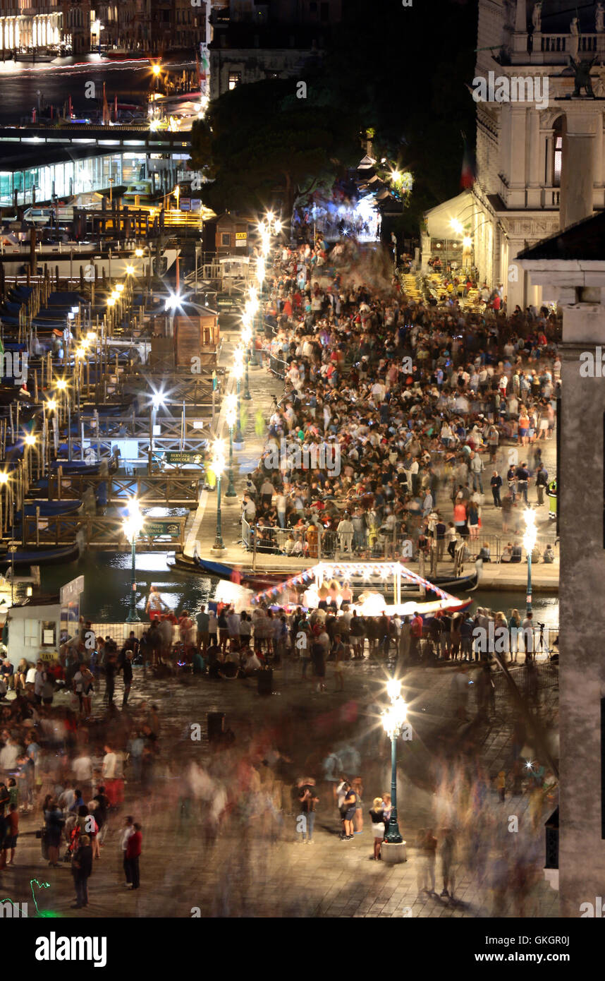 The traditional festival 'Feast of the Redeemer' is celebrated with a ...