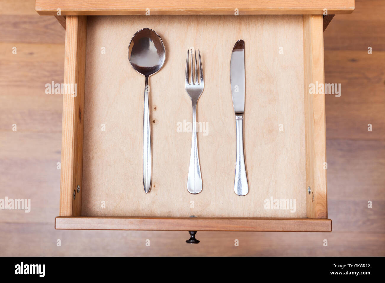 Open drawer bedside table hi-res stock photography and images - Alamy