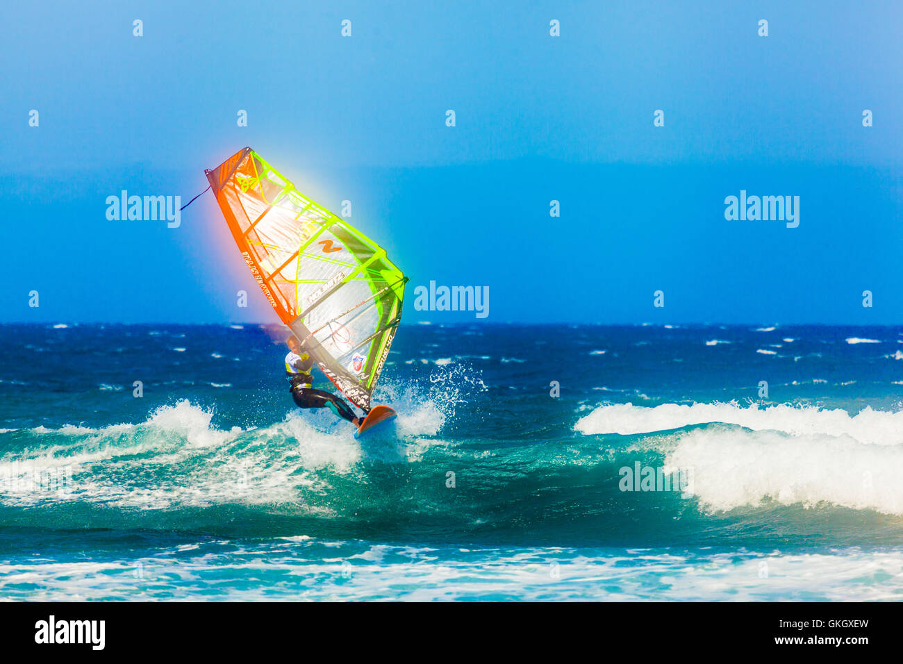 PWA world windsurfing championship Stock Photo - Alamy