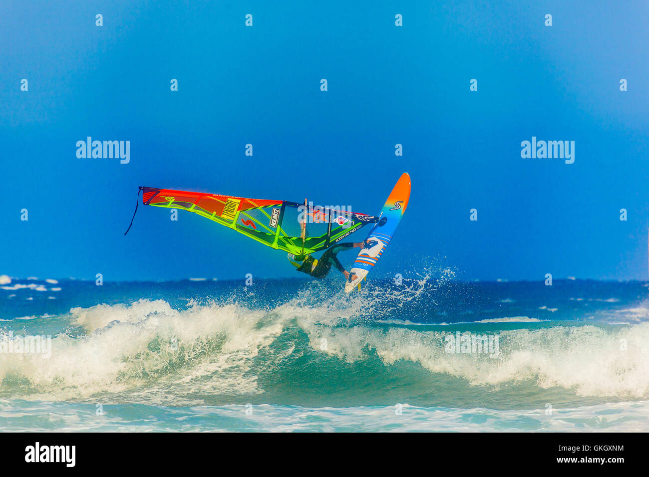 PWA world windsurfing championship Stock Photo - Alamy