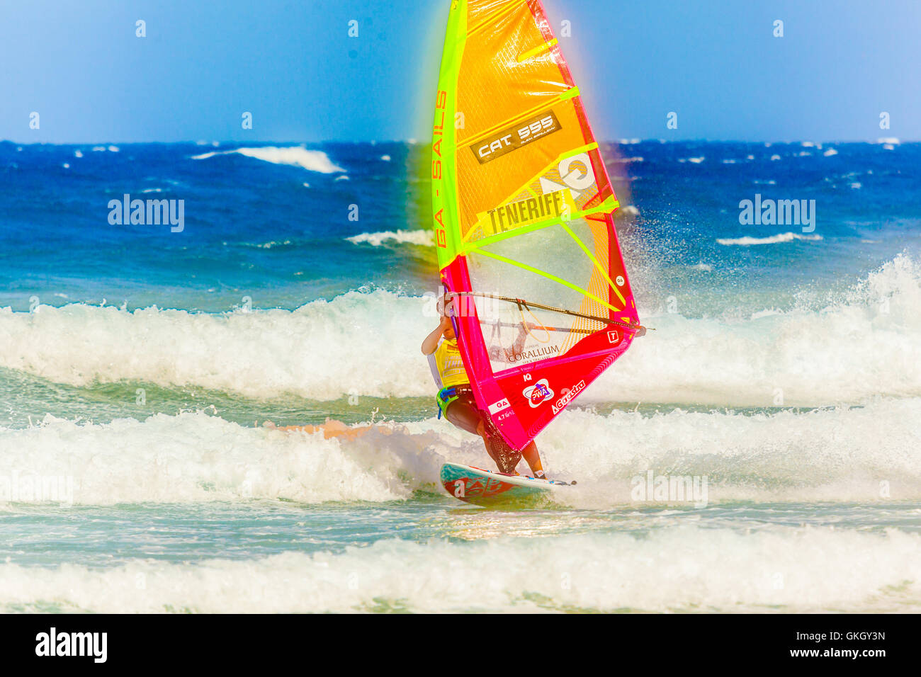 PWA world windsurfing championship Stock Photo - Alamy