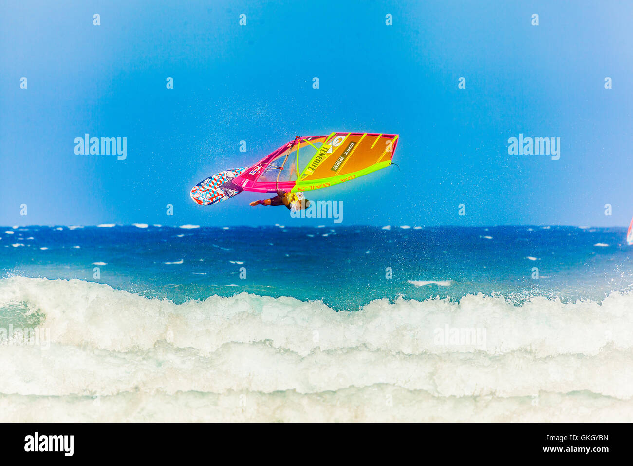 PWA world windsurfing championship Stock Photo - Alamy