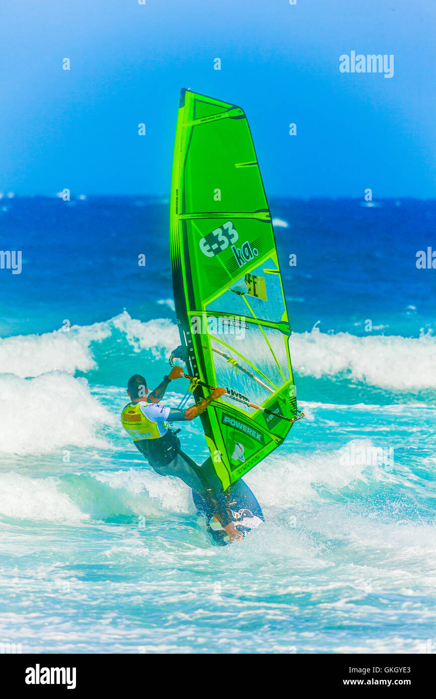 PWA world windsurfing championship Stock Photo - Alamy