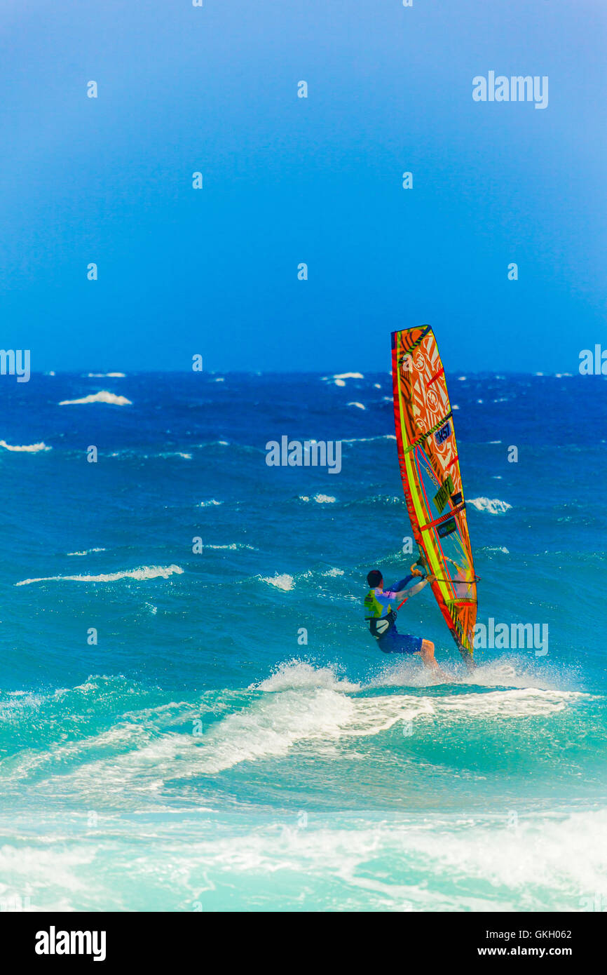 PWA world windsurfing championship Stock Photo - Alamy