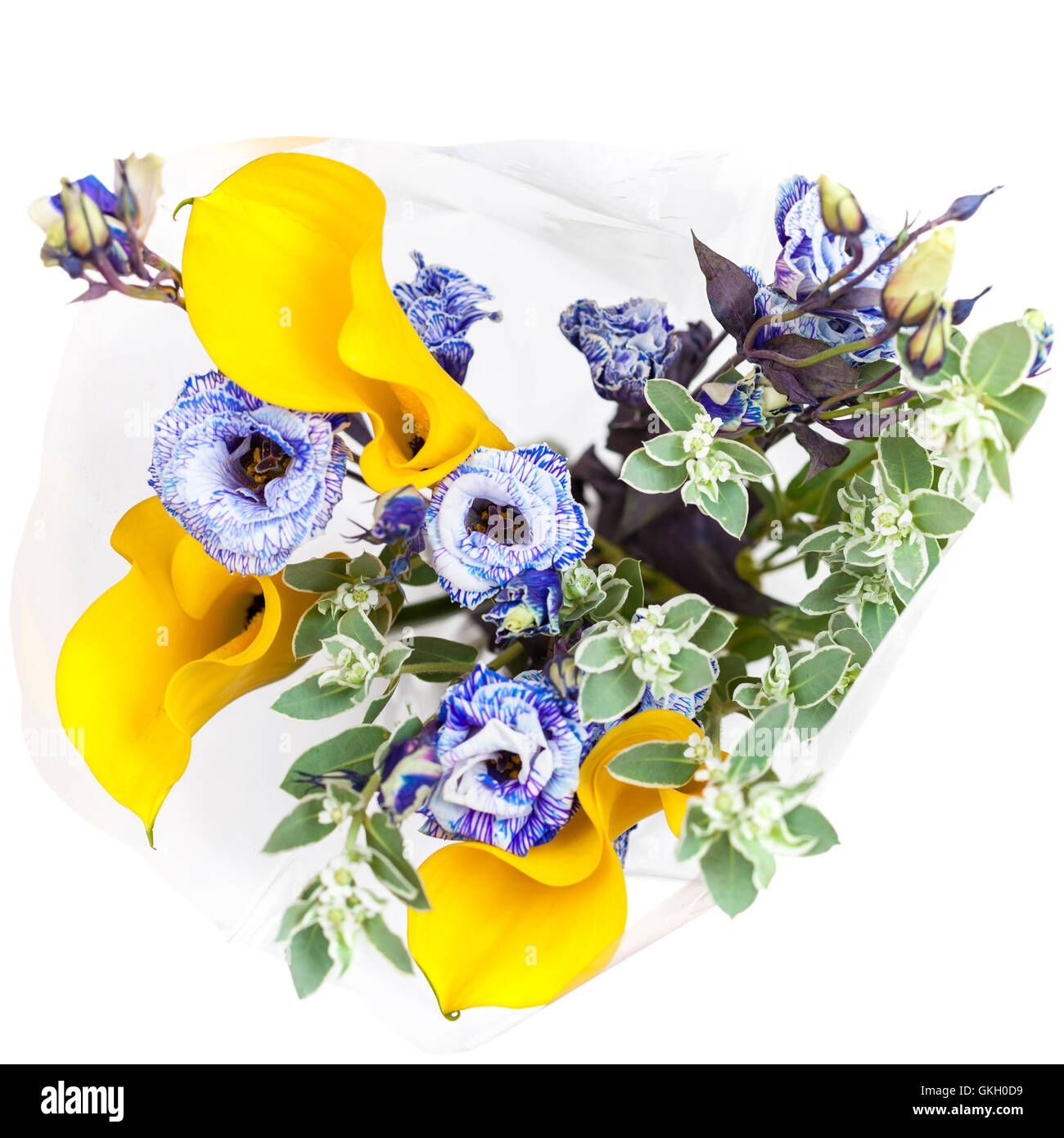 Yellow Lisianthus Bouquet