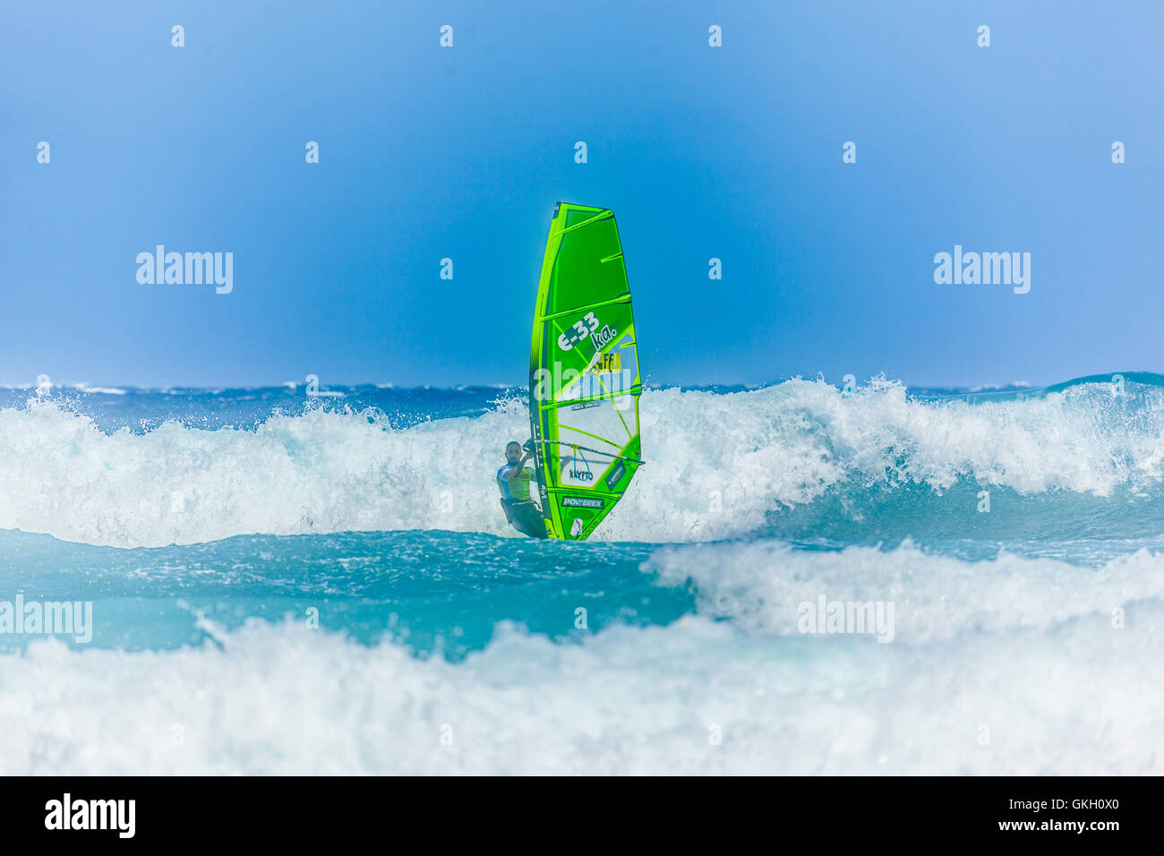 PWA world windsurfing championship Stock Photo - Alamy