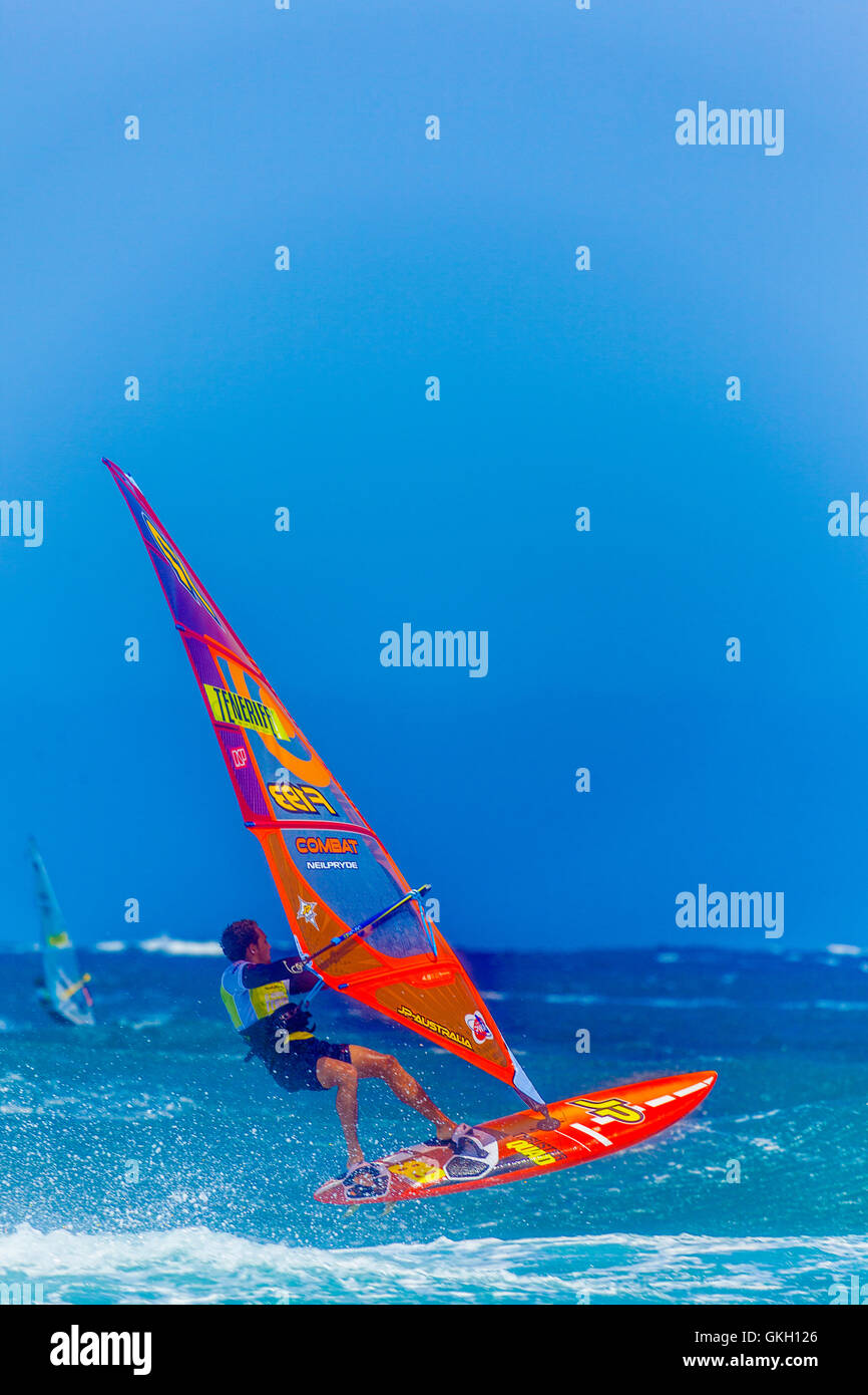 PWA world windsurfing championship Stock Photo - Alamy