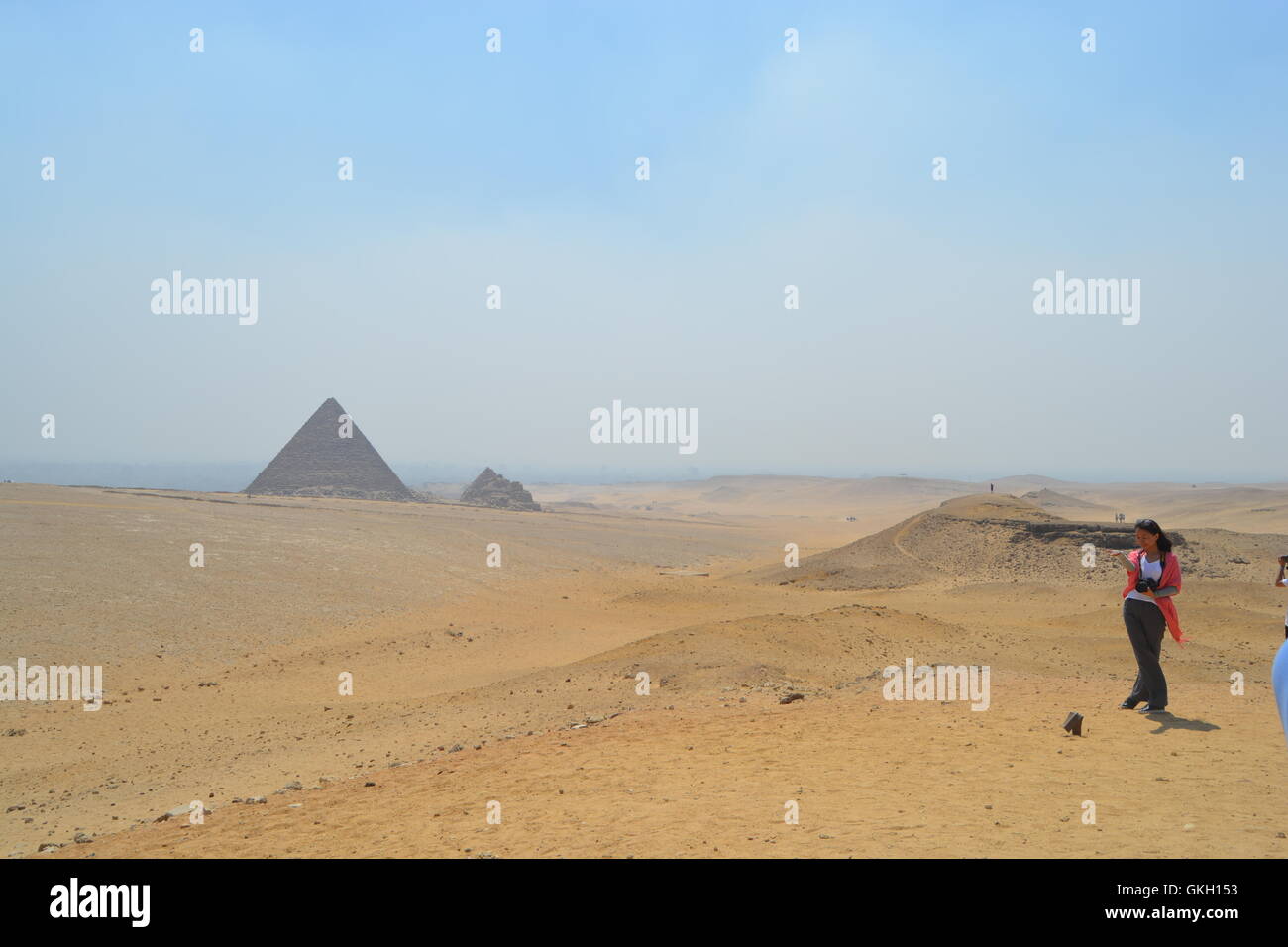 Giza Pyramids egypt Stock Photo - Alamy