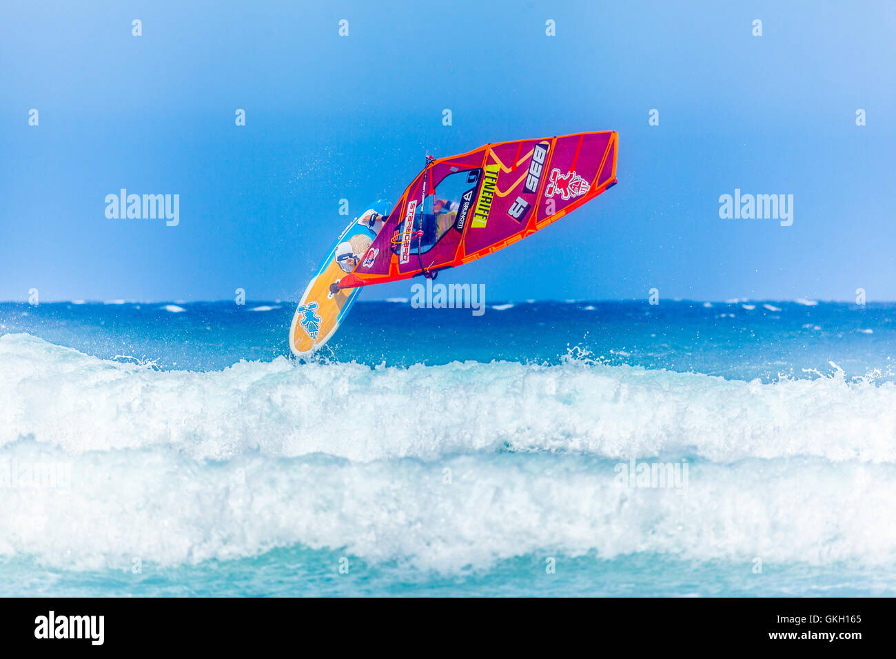 PWA world windsurfing championship Stock Photo - Alamy