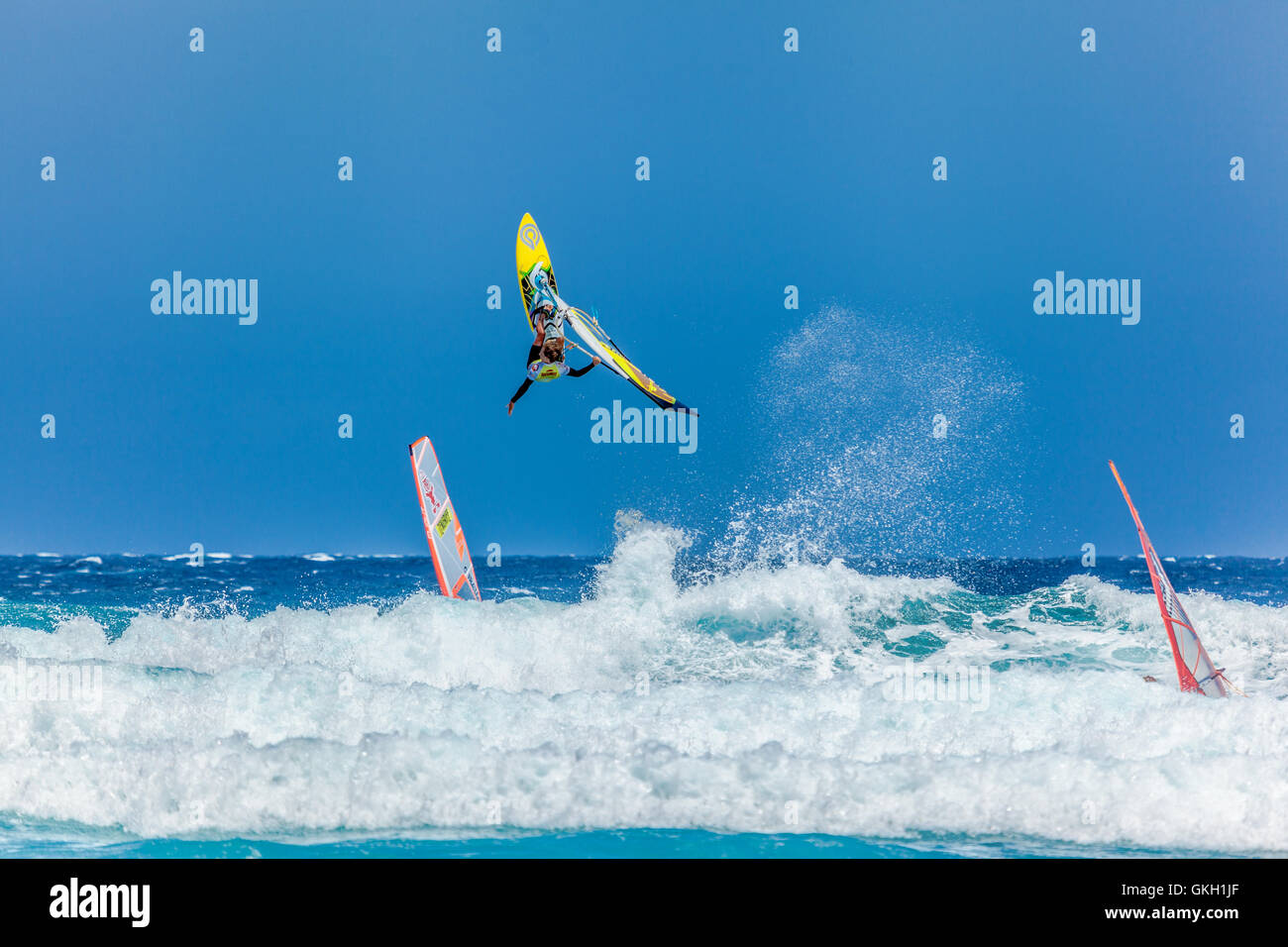 PWA world windsurfing championship Stock Photo - Alamy