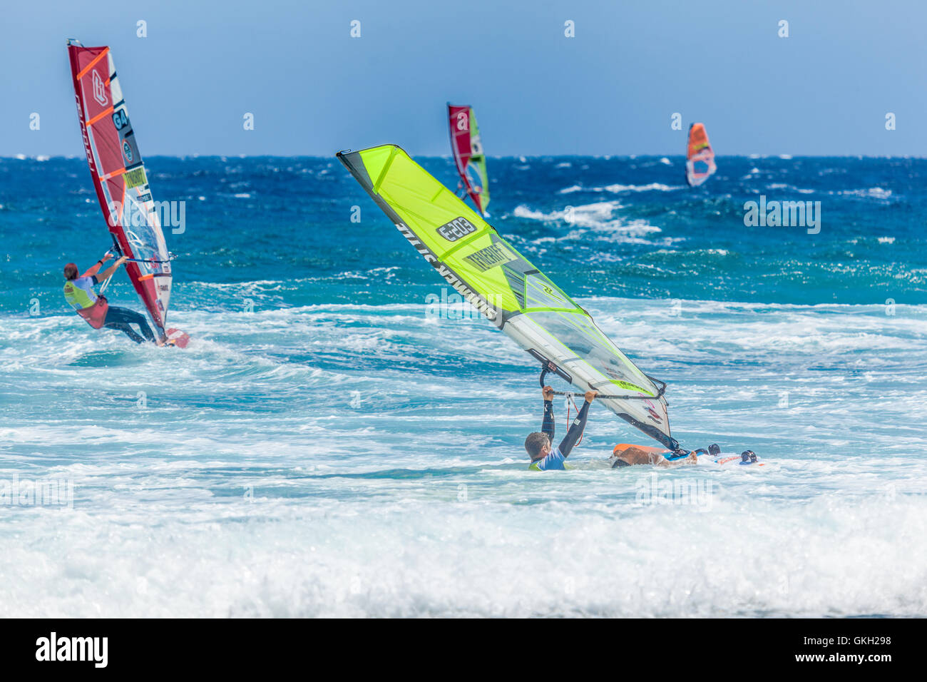PWA world windsurfing championship Stock Photo - Alamy