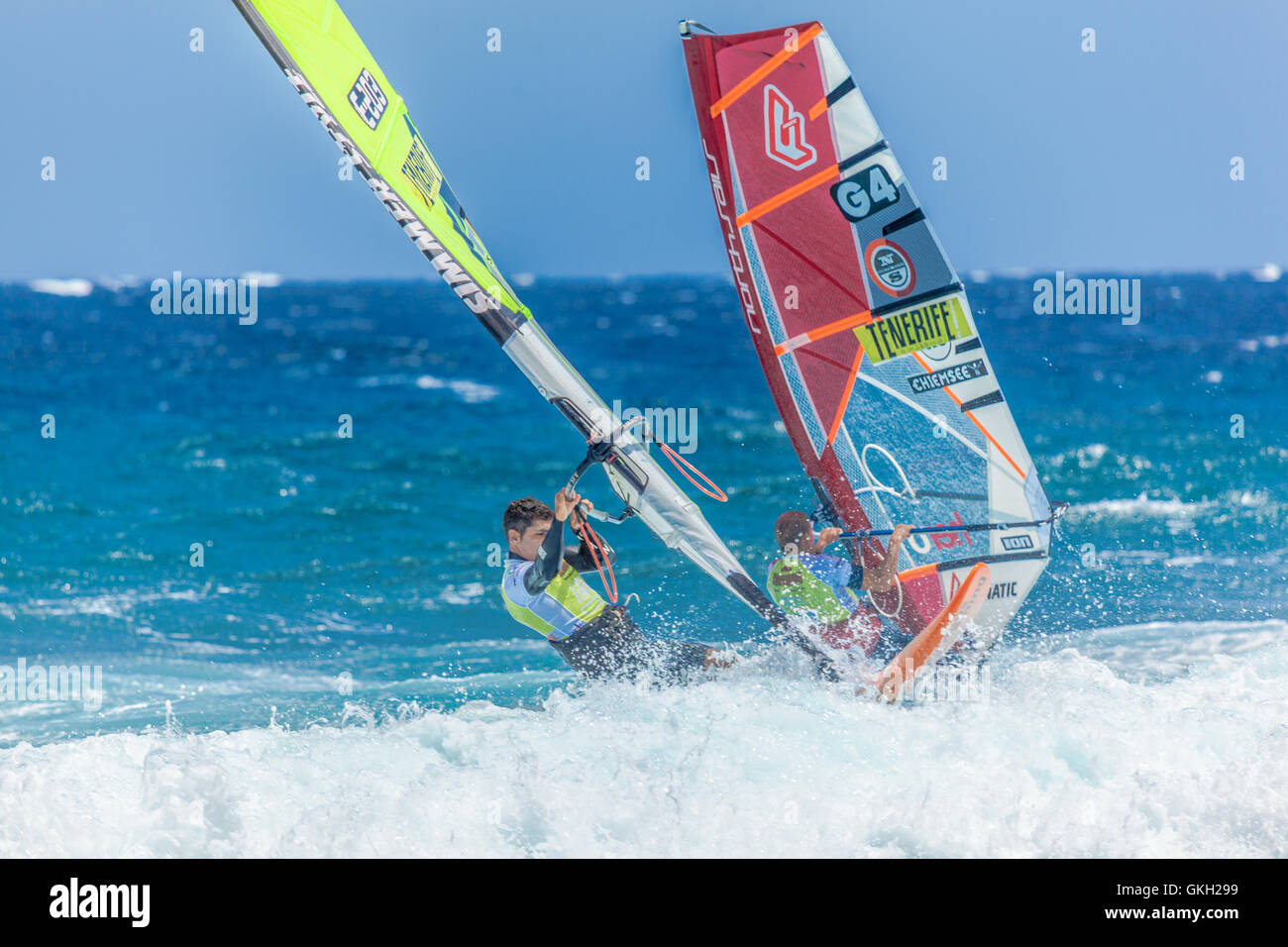 PWA world windsurfing championship Stock Photo - Alamy