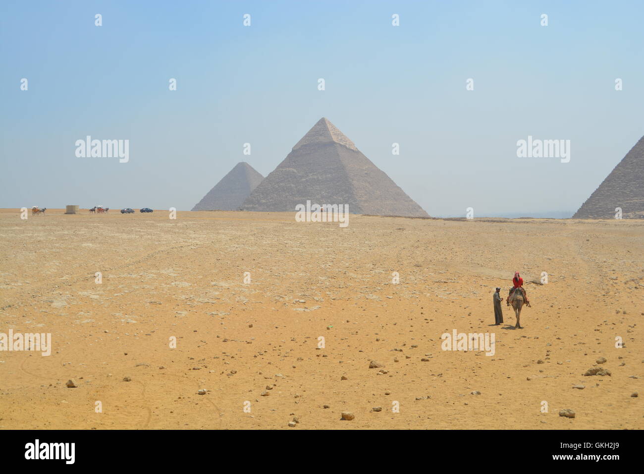 Giza Pyramids egypt Stock Photo - Alamy