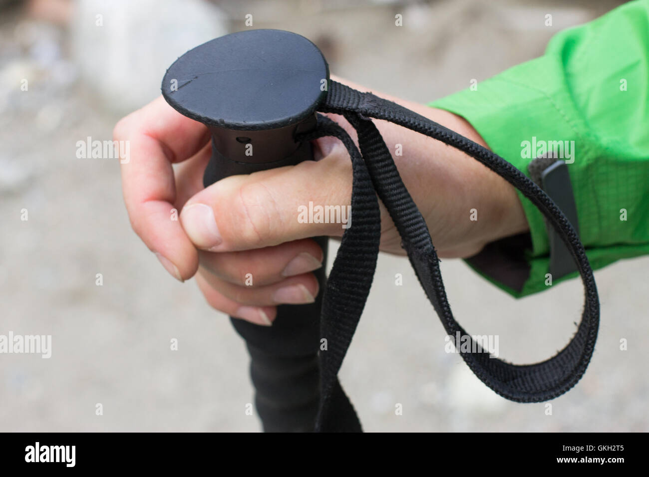 Walking pole hand hi-res stock photography and images - Alamy