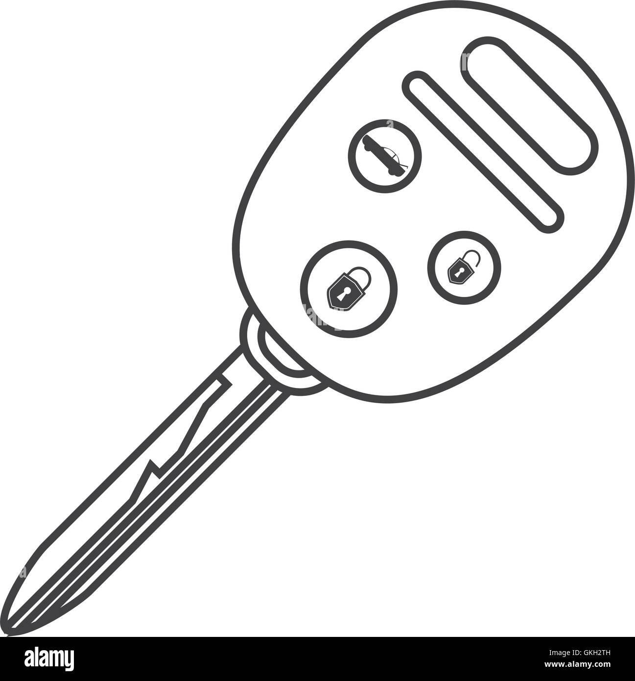 key car automobile design Stock Vector Image & Art - Alamy
