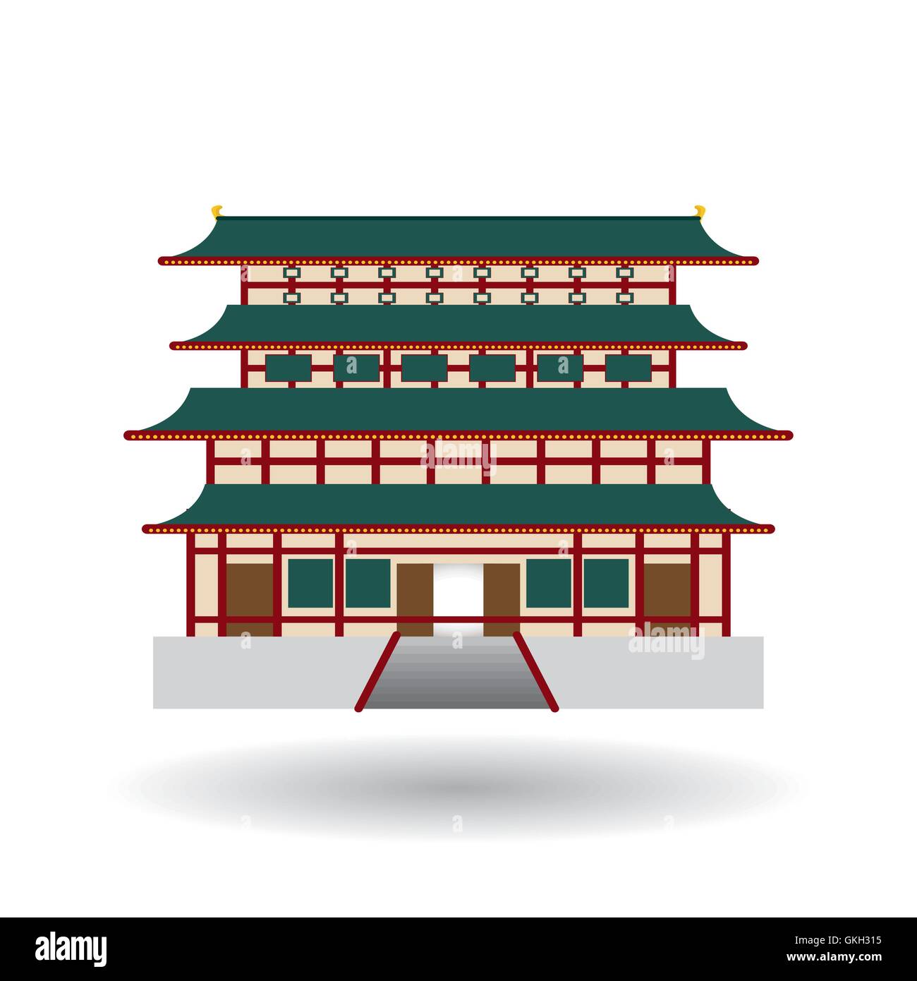 chinese culture design over white background, vector illustration Stock ...