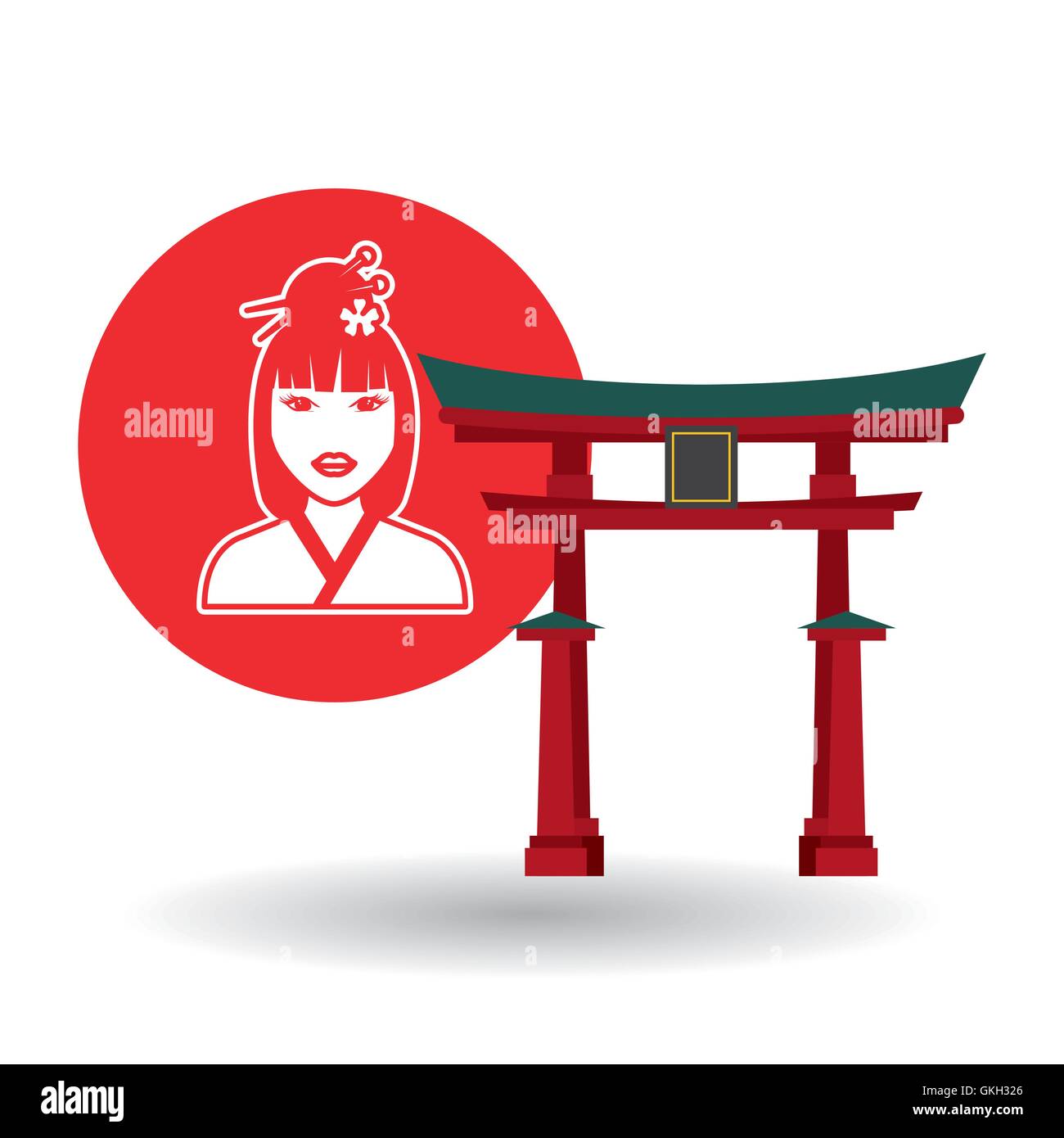 chinese culture design over white background, vector illustration Stock ...