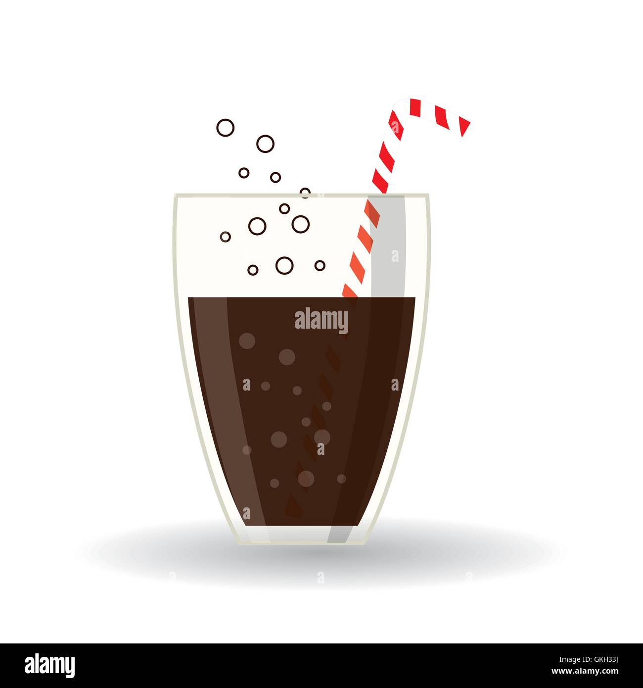 drink design over white background, vector illustration Stock Vector ...