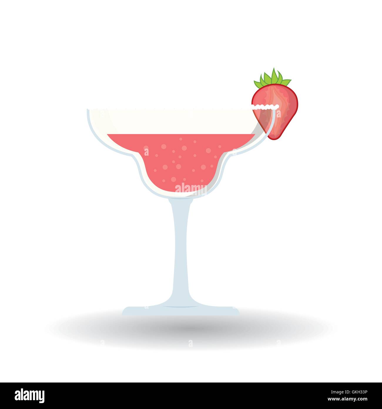cocktail design over white background, vector illustration Stock Vector ...