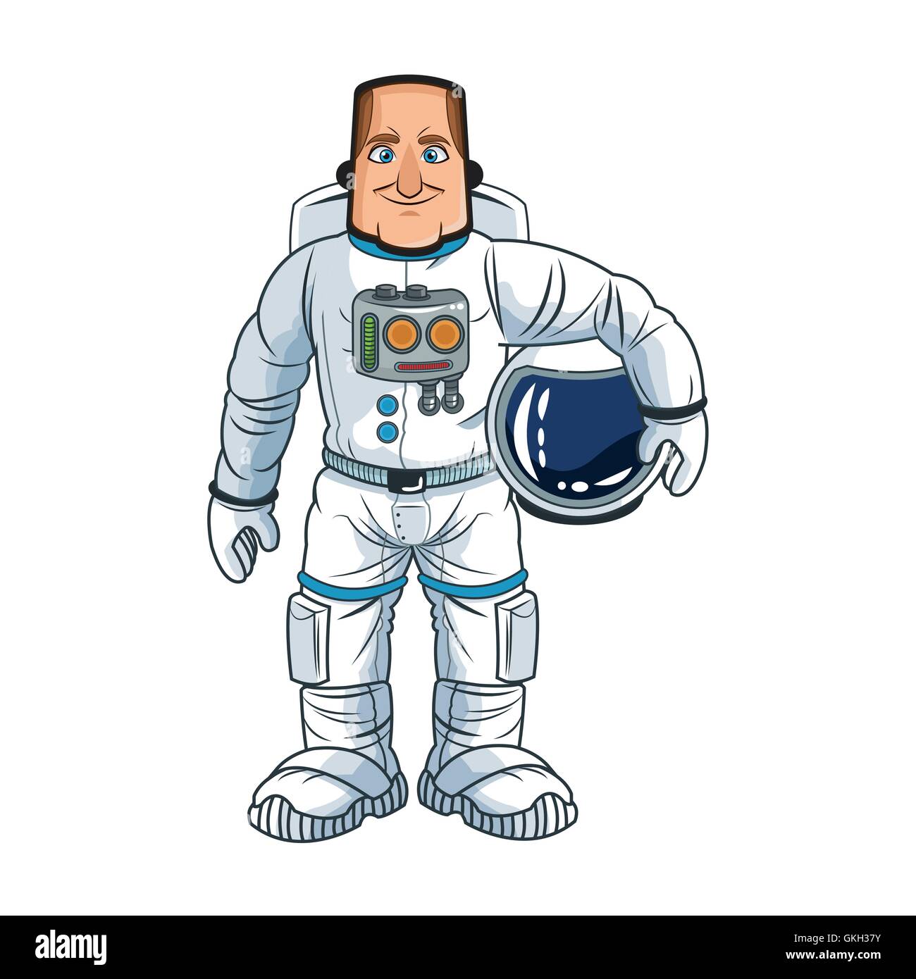 Astronaut space cartoon design Stock Vector Image & Art - Alamy