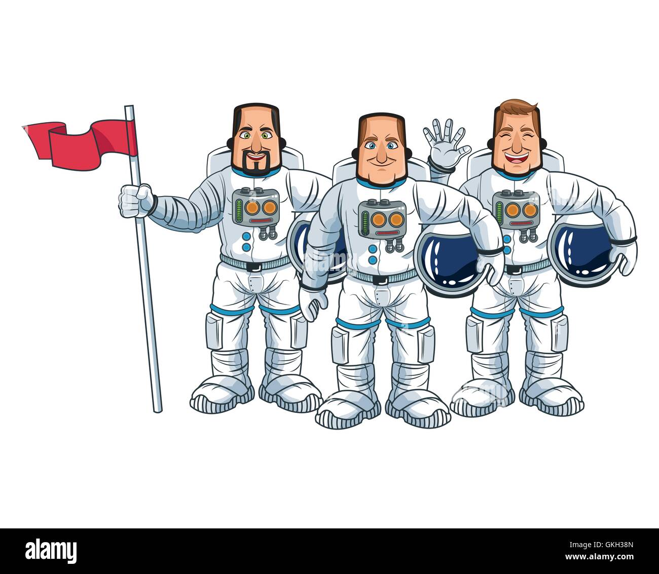 Astronaut space cartoon design Stock Vector Image & Art - Alamy