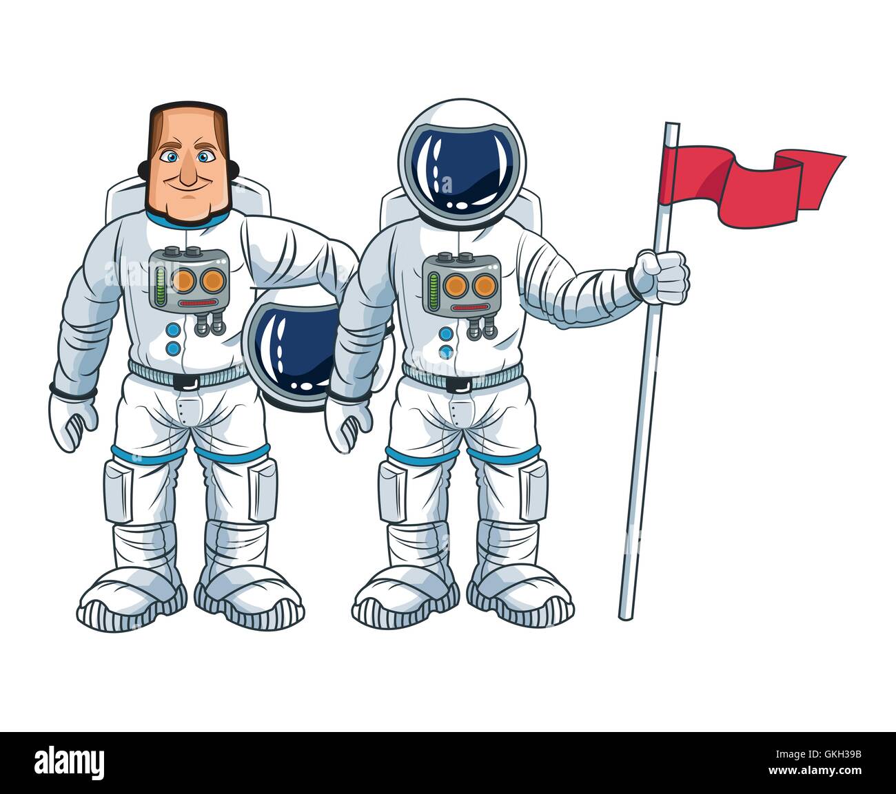 Flag of nasa Stock Vector Images - Alamy