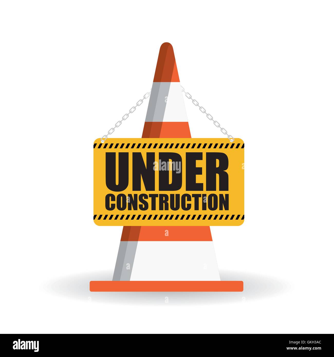Under constructon vector design Stock Vector Image & Art - Alamy