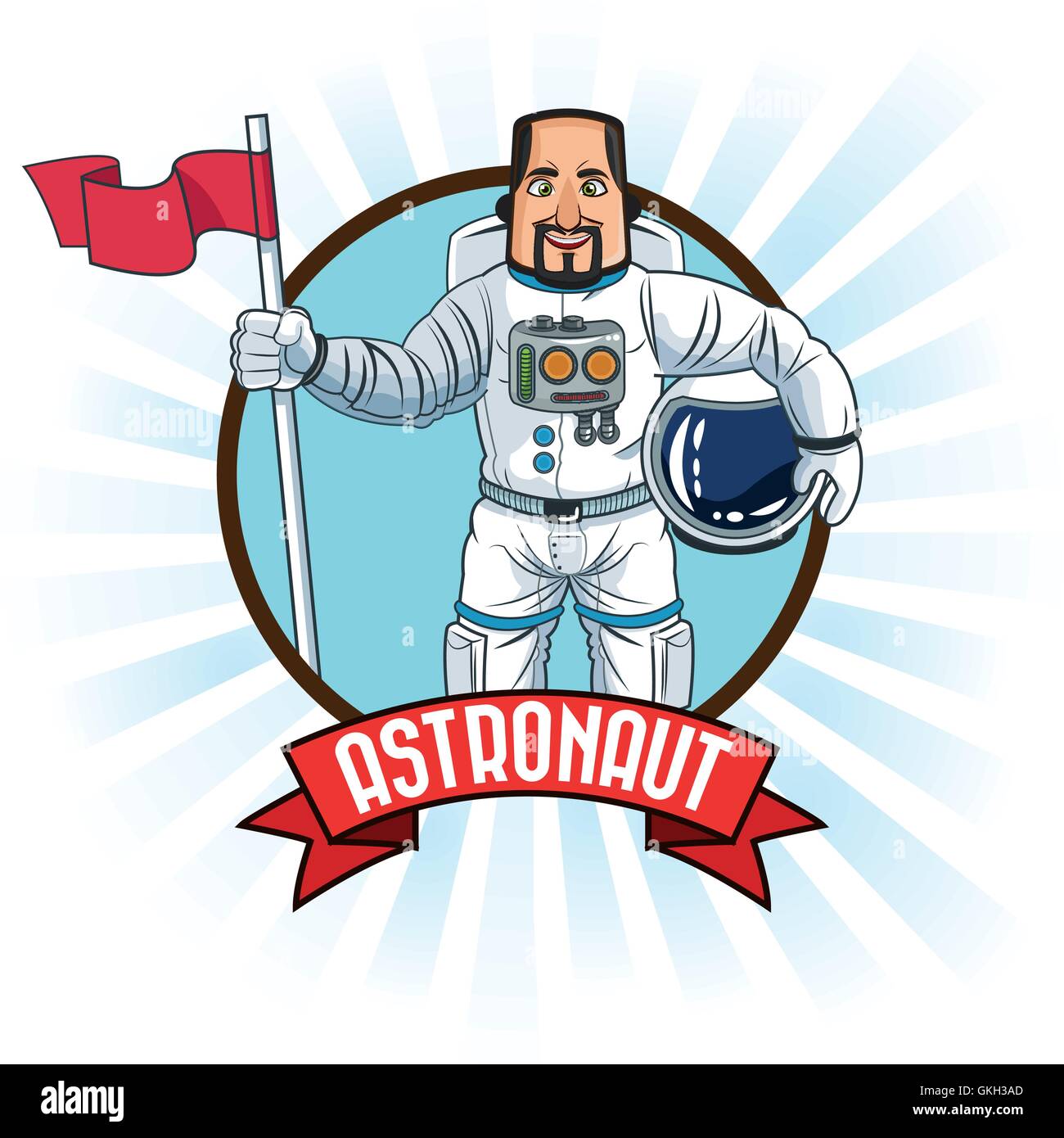 Flag of nasa Stock Vector Images - Alamy