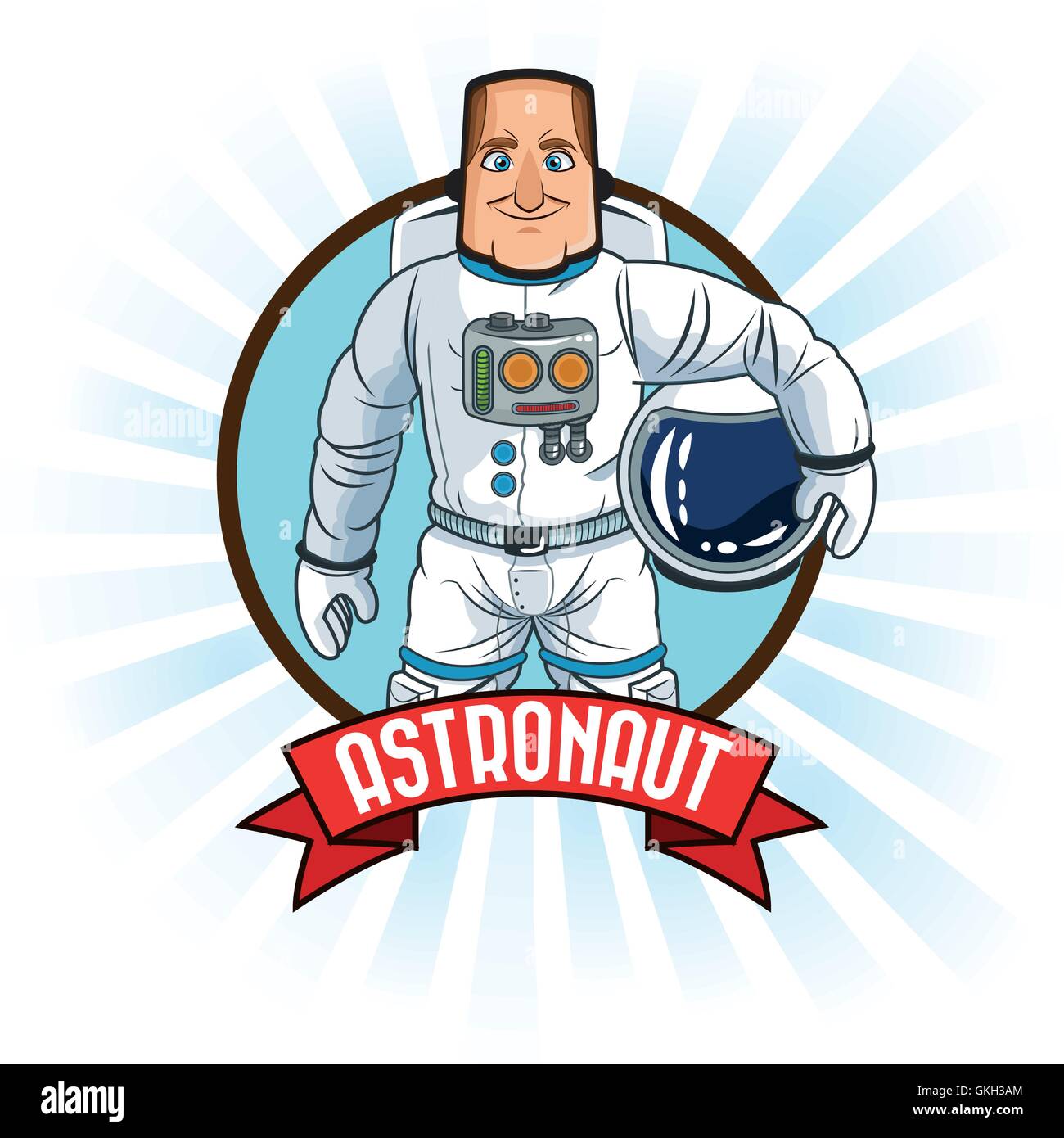 Astronaut space cartoon design Stock Vector Image & Art - Alamy