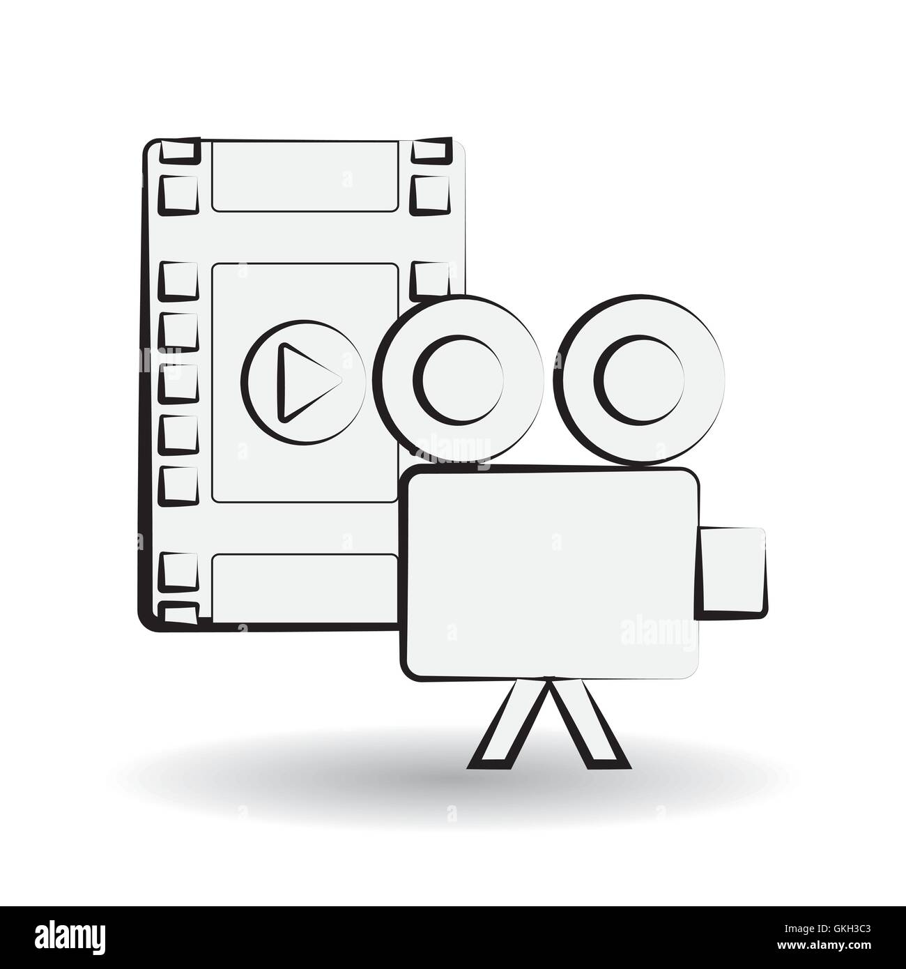 Movie vector design Stock Vector Image & Art - Alamy