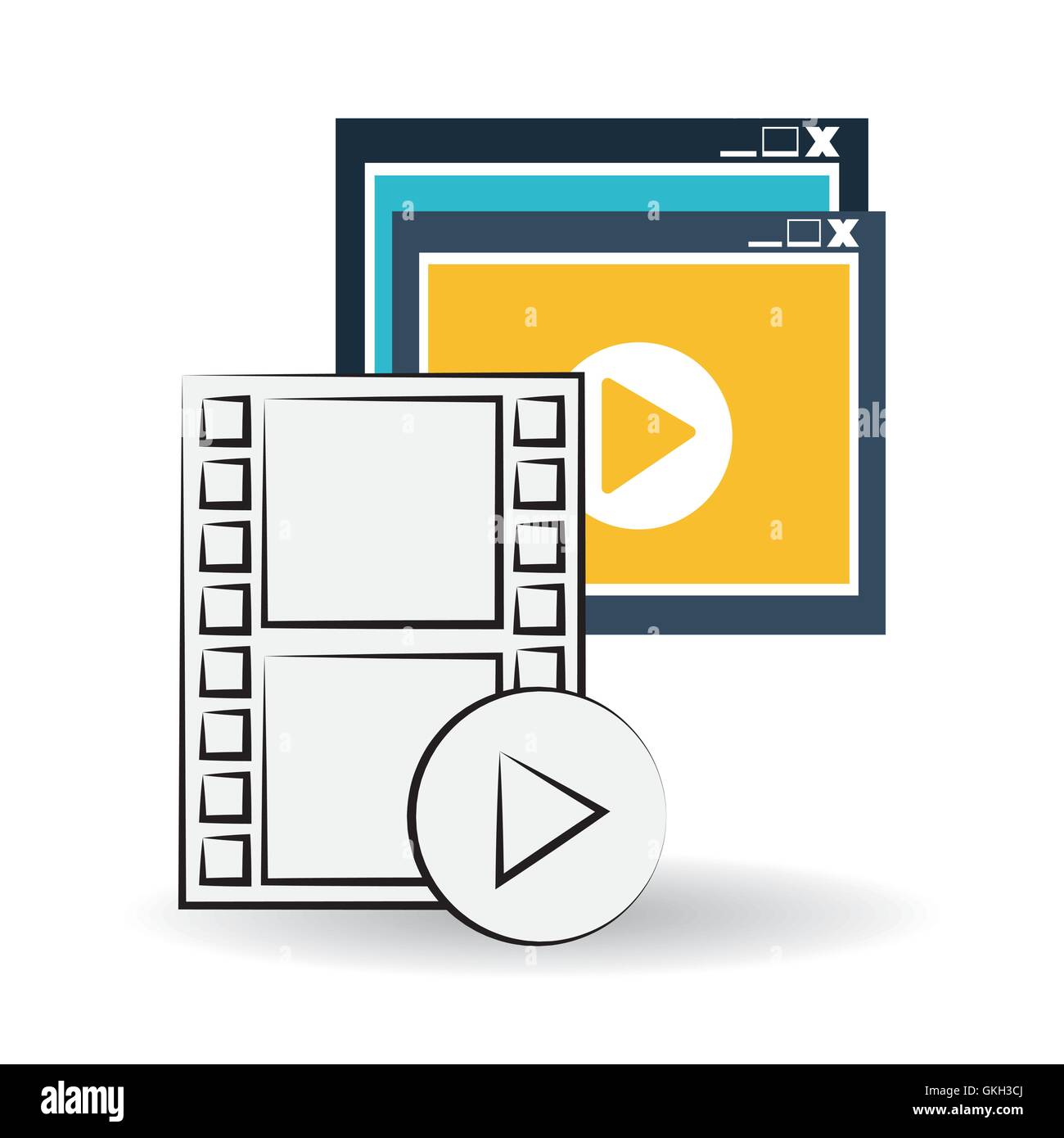 Movie vector design Stock Vector Image & Art - Alamy